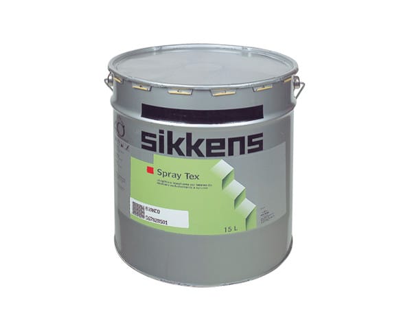 Breathable water-based paint SPRAY TEX By Sikkens
