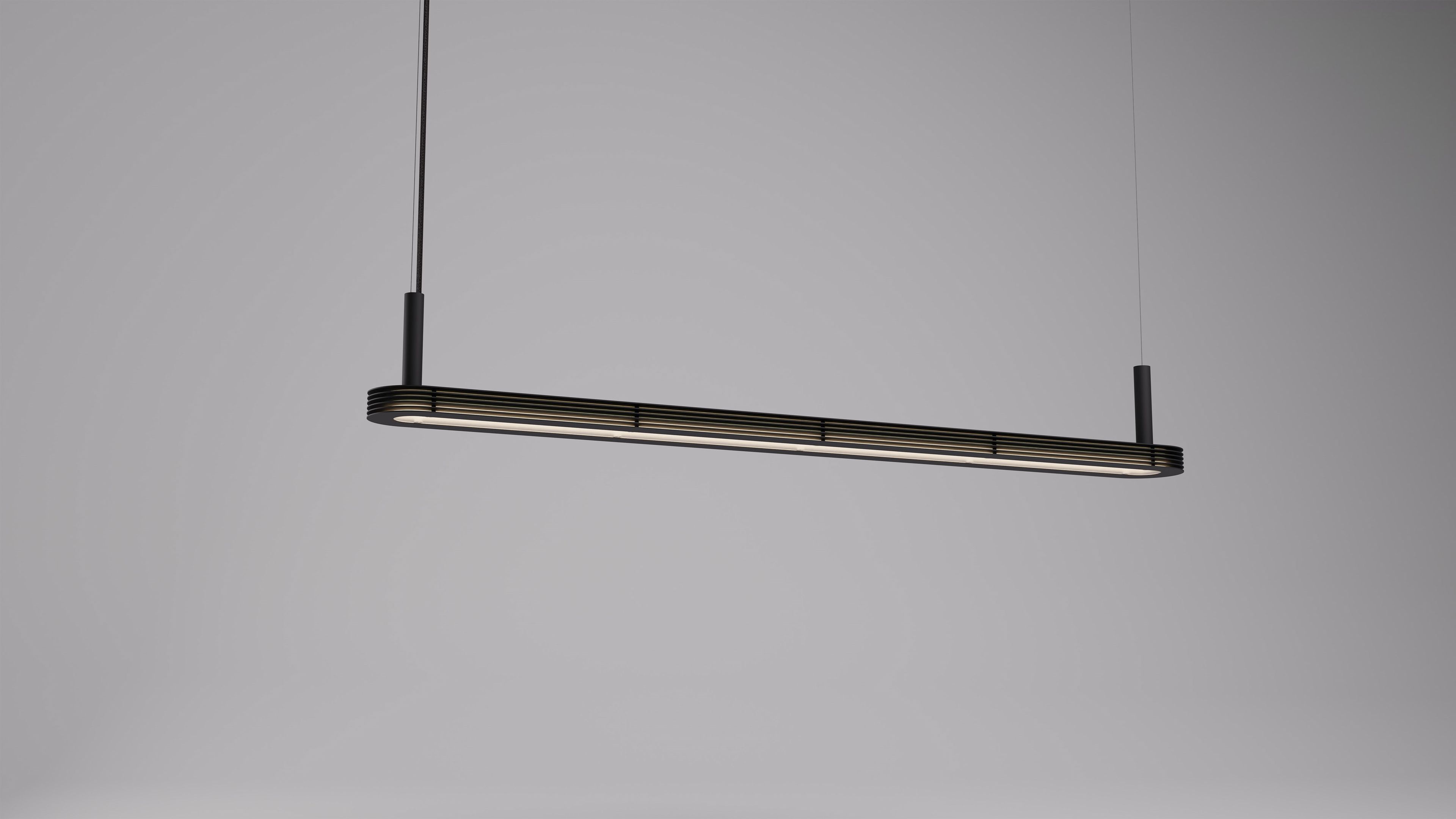 SPRINKLE LINEAR | Pendant lamp LED aluminium pendant lamp By Zero ...