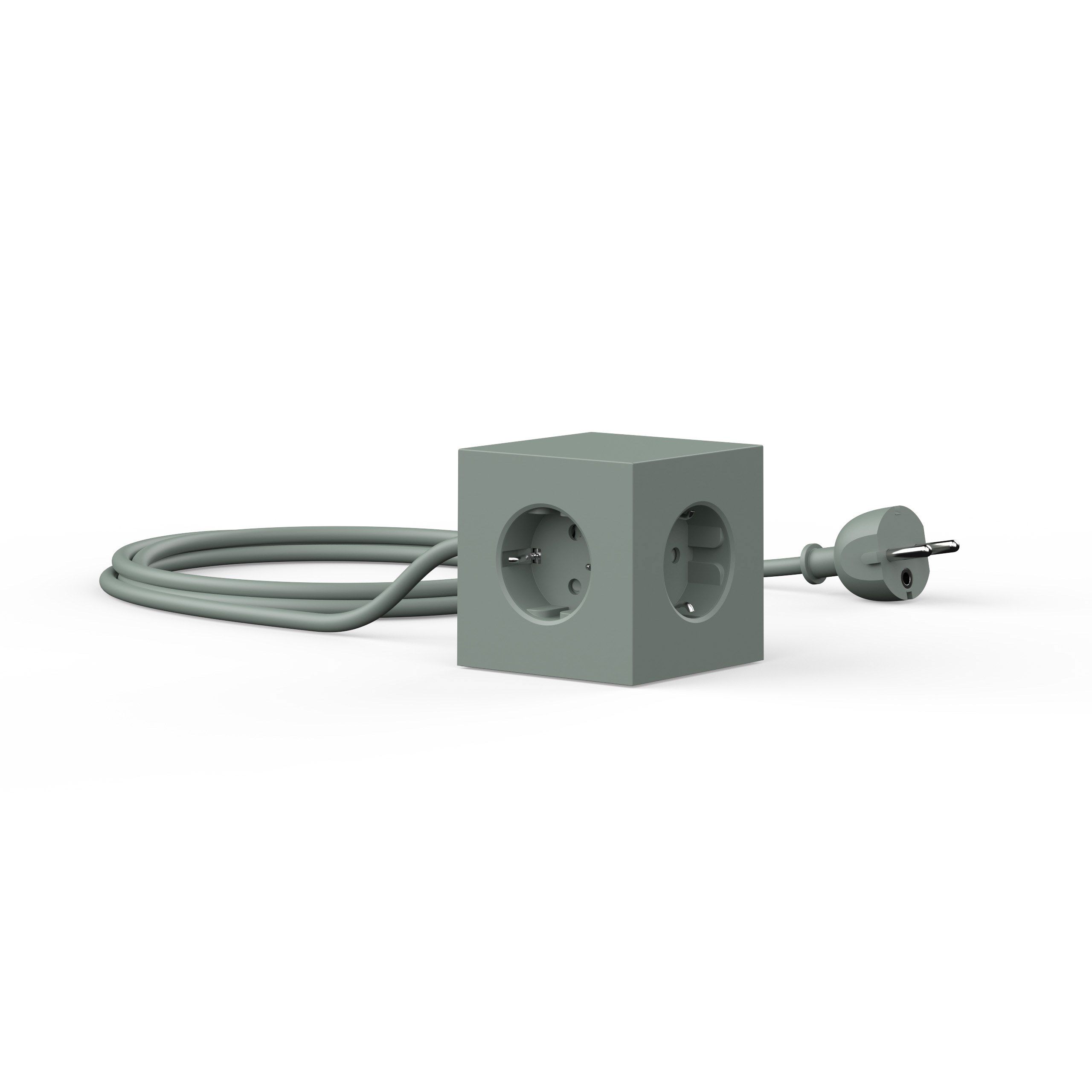 SQUARE 1 | Plastic electrical socket By Avolt design Avolt design studio