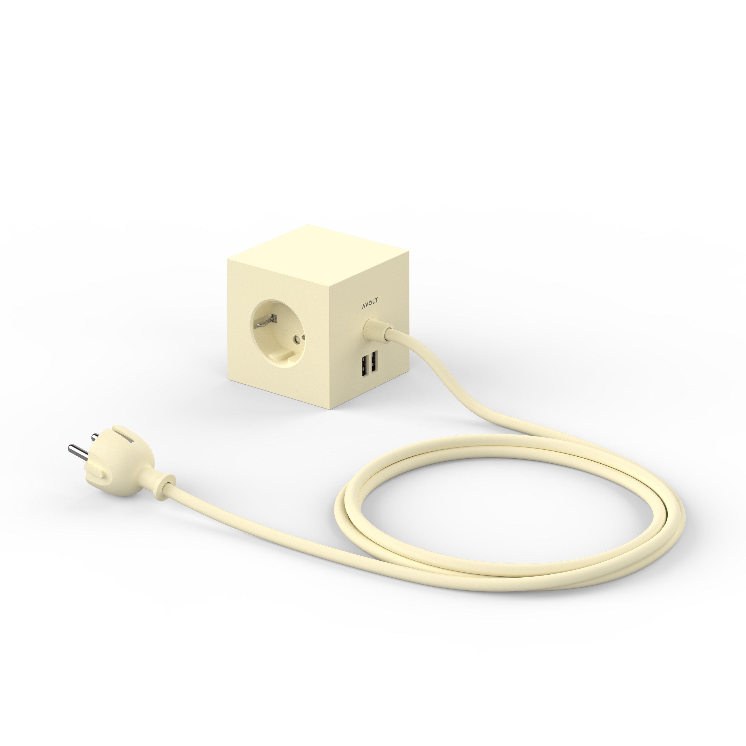 SQUARE 1 | Plastic electrical socket By Avolt design Avolt design studio