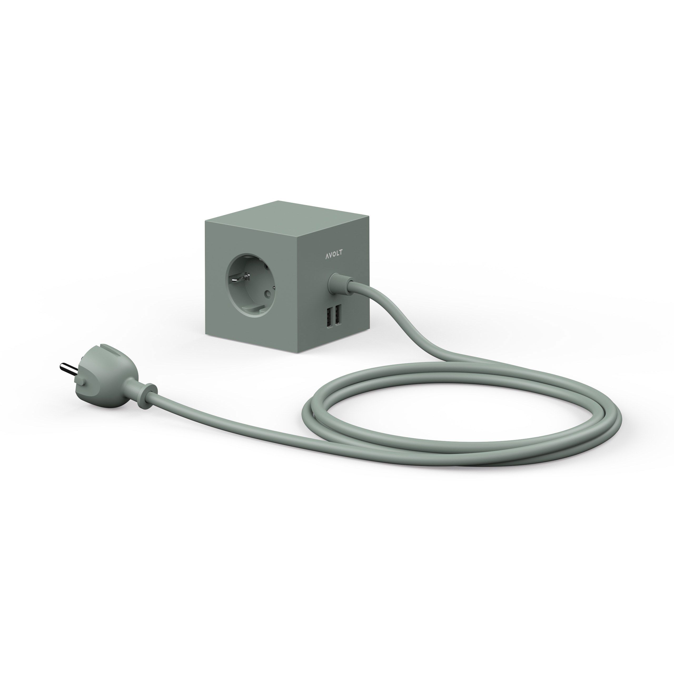 SQUARE 1 | Plastic electrical socket By Avolt design Avolt design studio