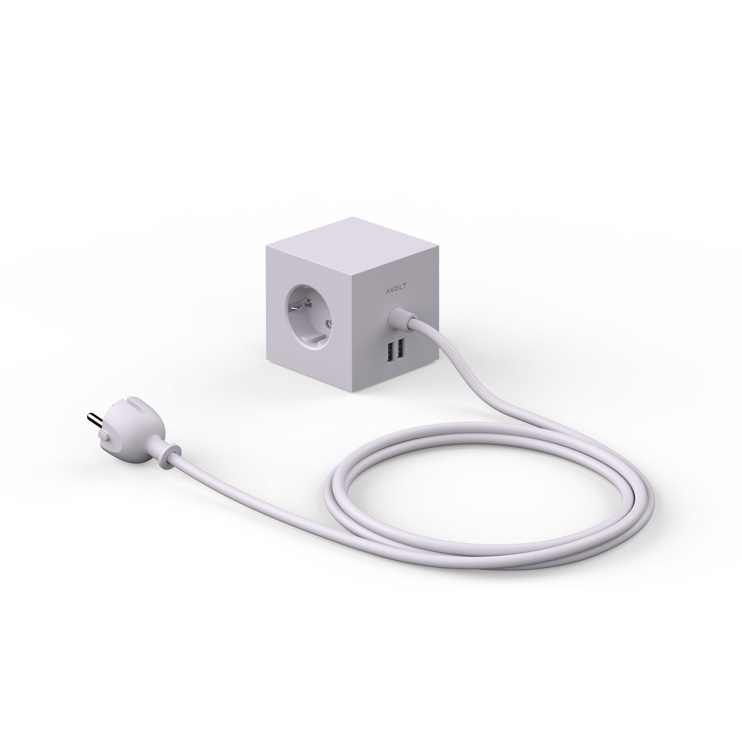 SQUARE 1 | Plastic electrical socket By Avolt design Avolt design studio