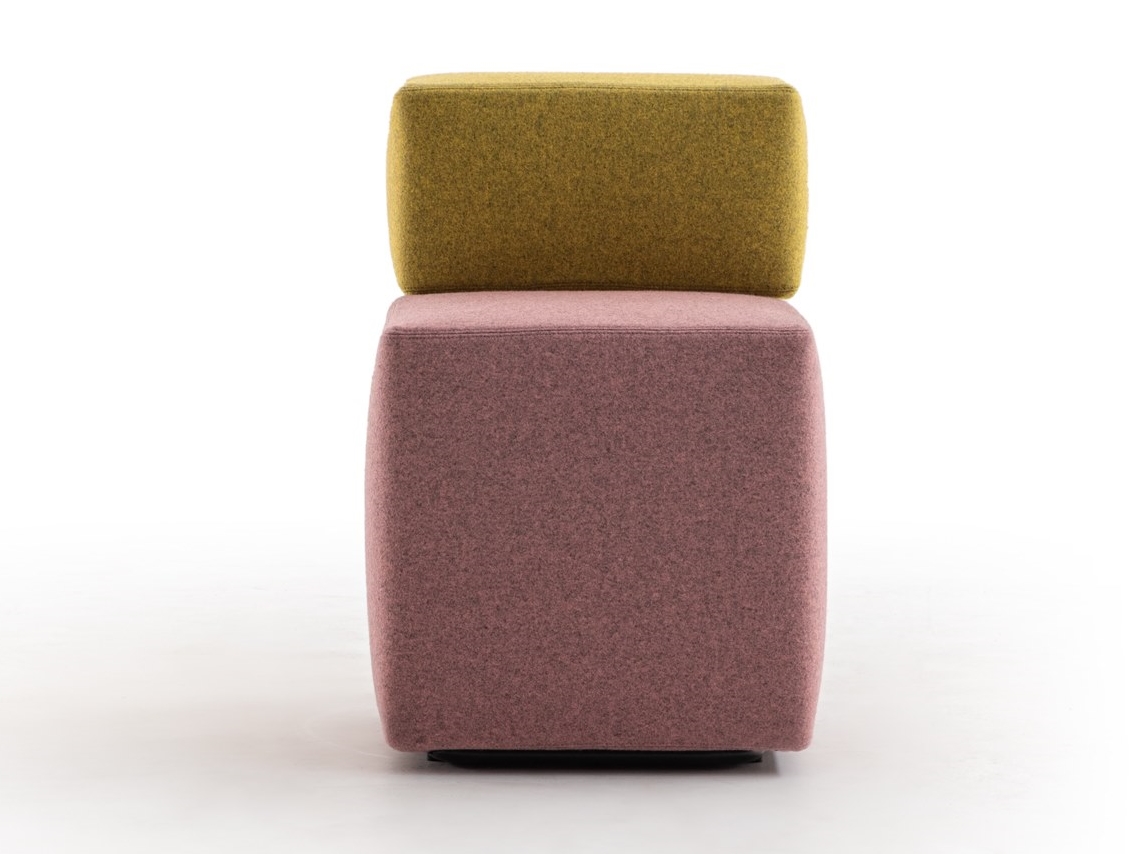 SQUARE Fabric easy chair By Moroso | design Jonathan Olivares