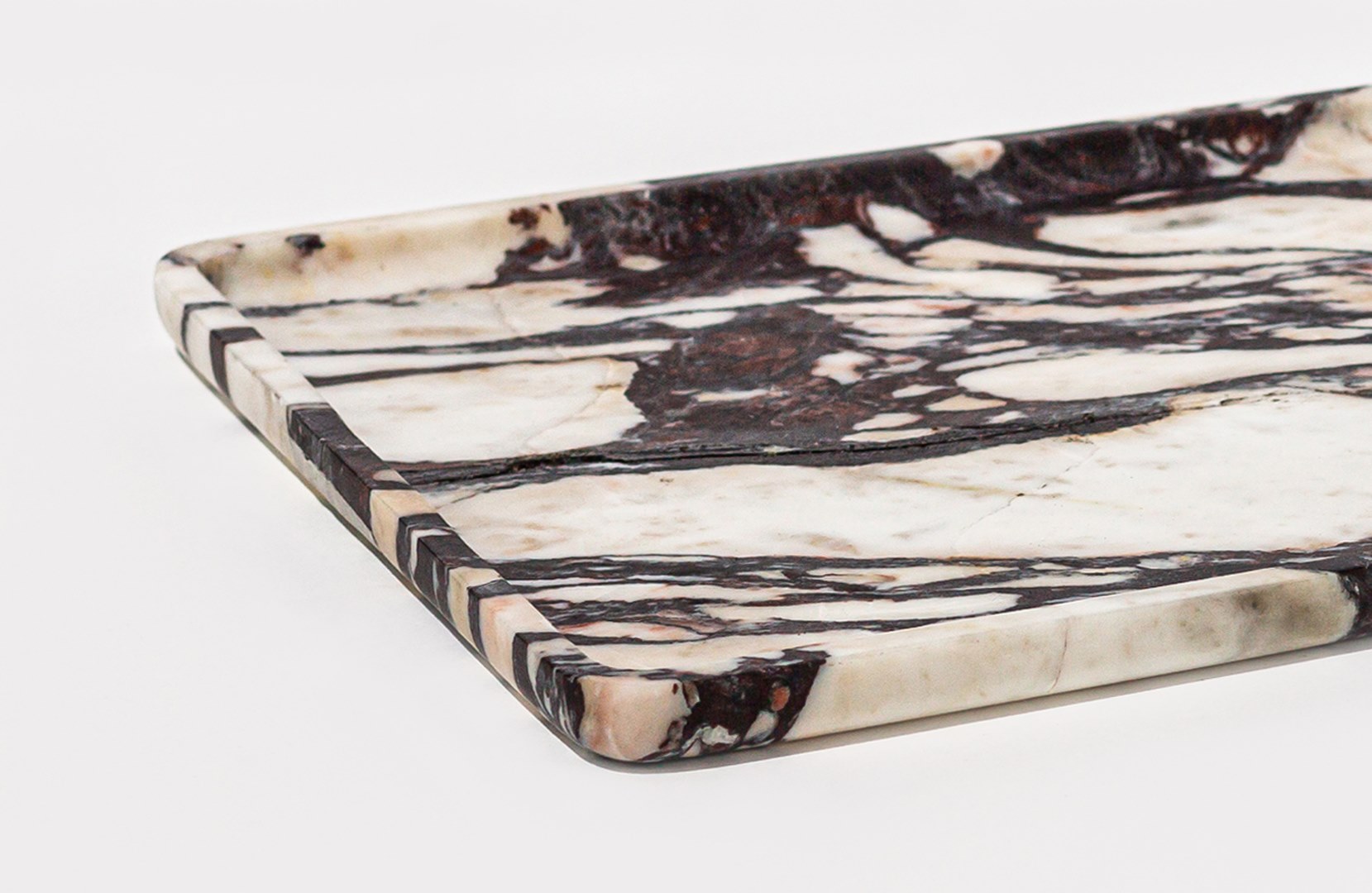 Rectangular marble tray SQUARE TRAY CALACATTA VIOLA By Maami Home ...