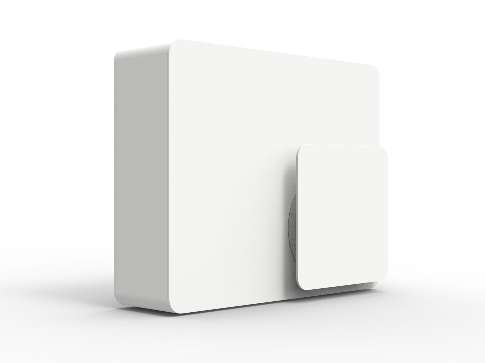 Air to water metal heat pump STØNE By Innova design Luca Papini