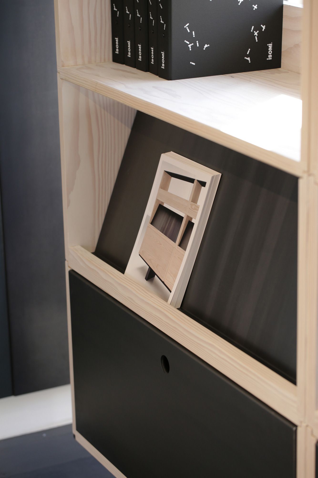 Modular Dougles fir sideboard STACK By Isomi