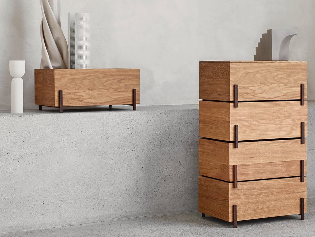 STACK STORAGE BOXES Storage box By Kristina Dam Studio