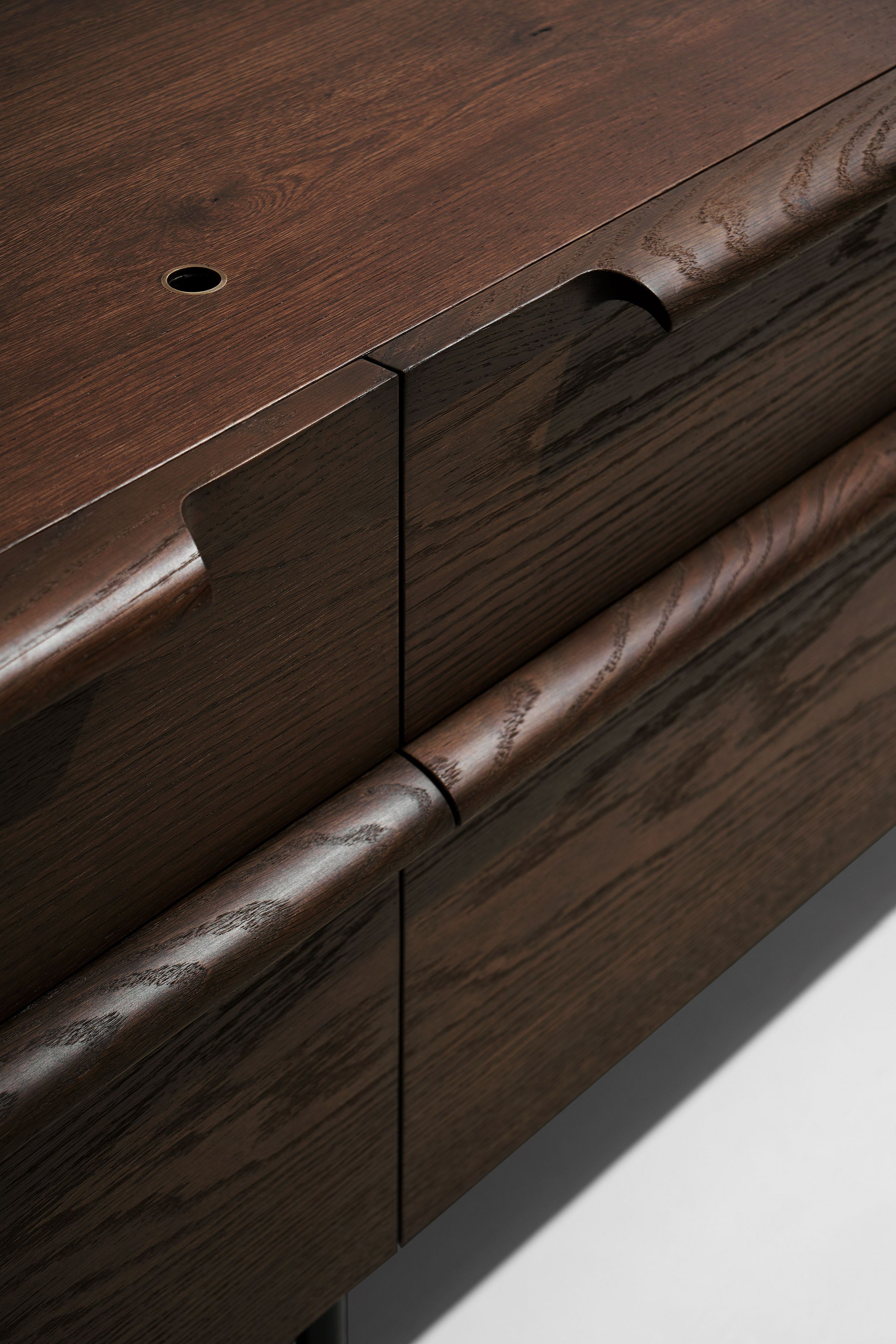 STACKING HIGH Steel and wood sideboard with drawers By District Eight