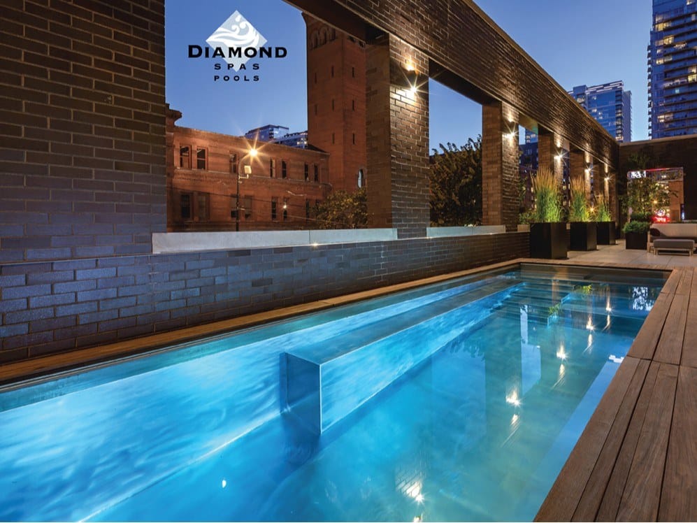 In-Ground stainless steel swimming pool swimming pool By Diamond Spas