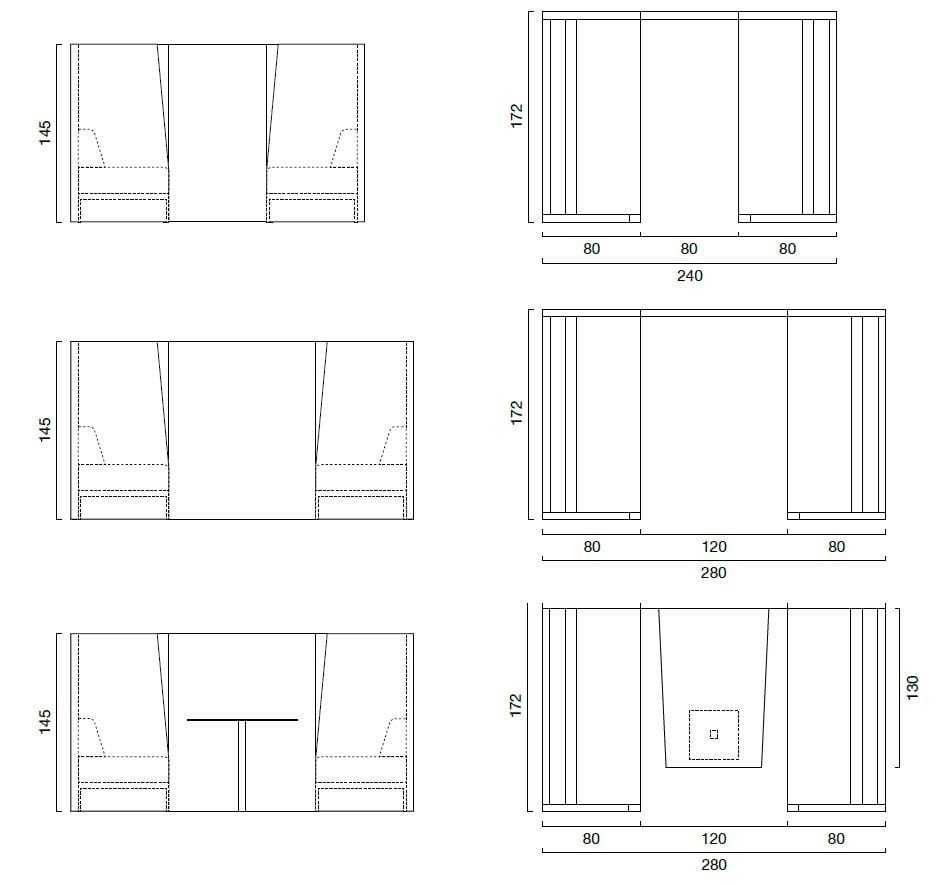 STAND BY | Office booth Stand By Collection By Emmegi design Favaretto ...