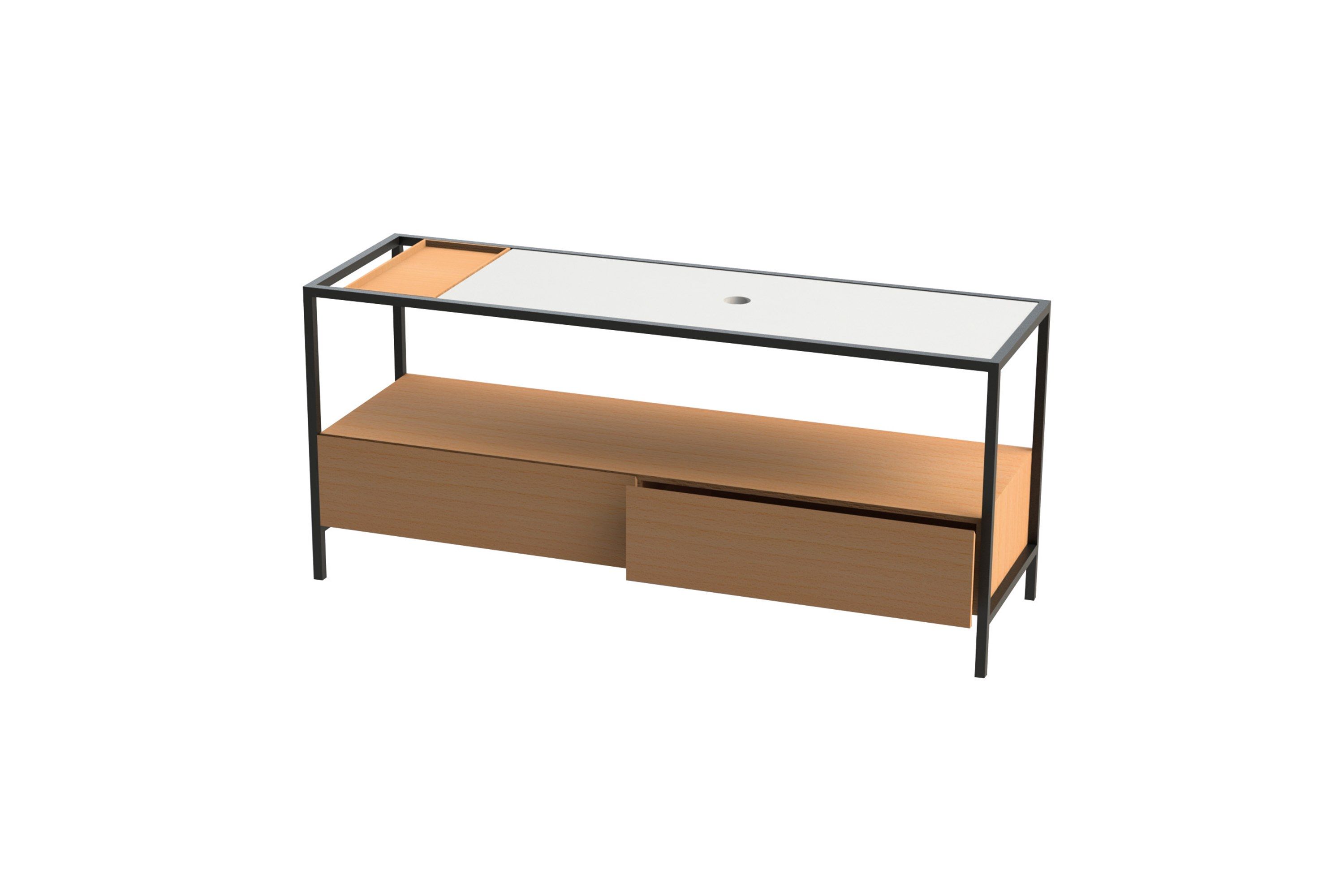 STAND | Meuble sous-vasque simple Collection Hang&Stand By Azzurra ...