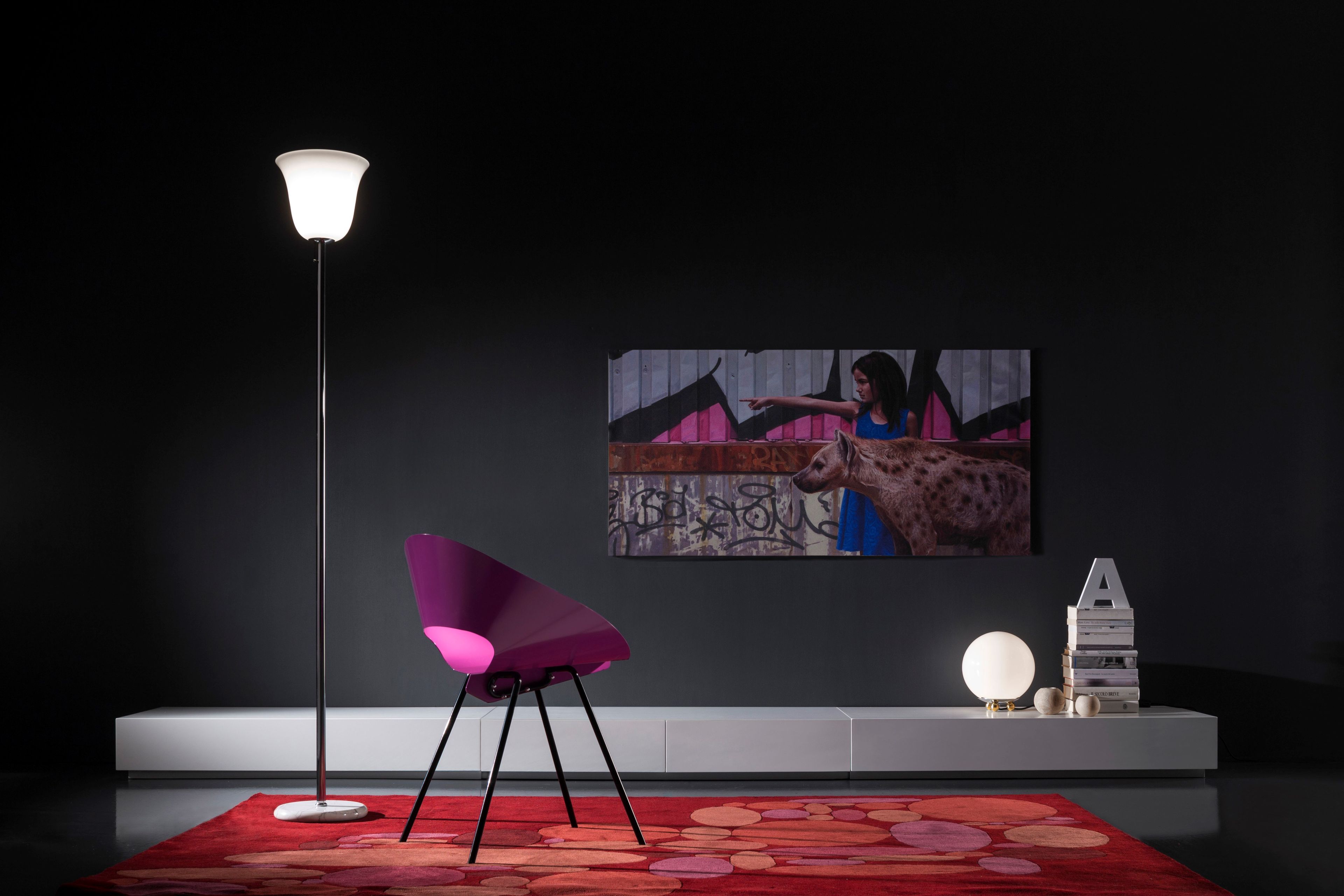 Freestanding bookcase STANDING OVATION Forme Collection By Matrix ...