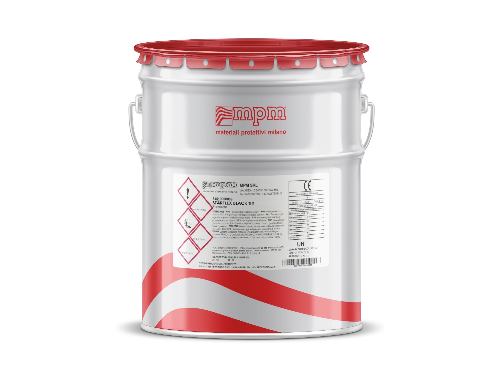 STARFLEX BLACK TX Membrana liquida a base di poliurea By MPM