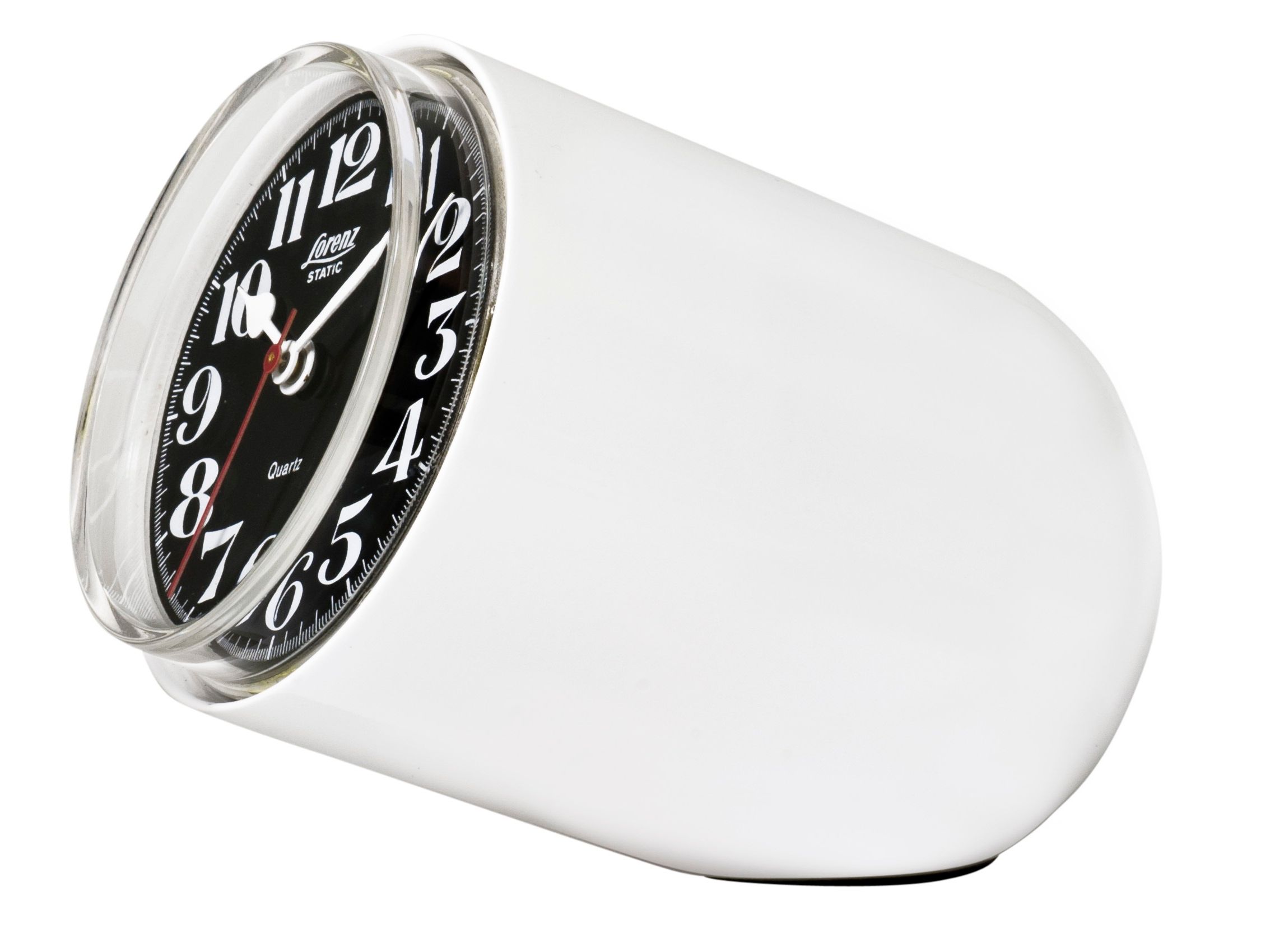 STATIC | Steel clock Laquered steel table clock By Lorenz | design ...