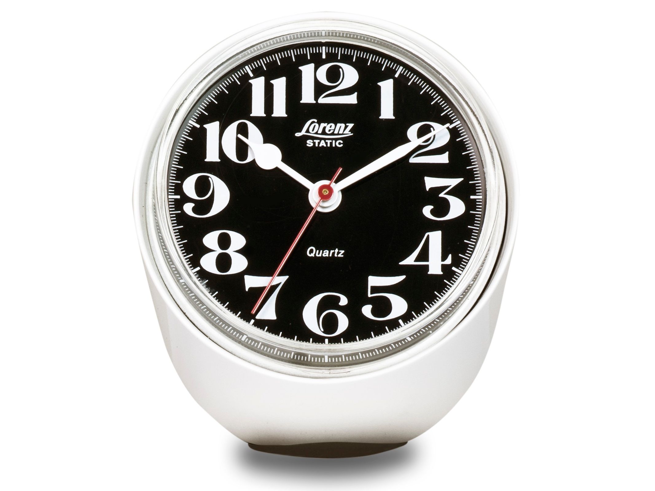 STATIC | Steel clock By Lorenz design Richard Sapper