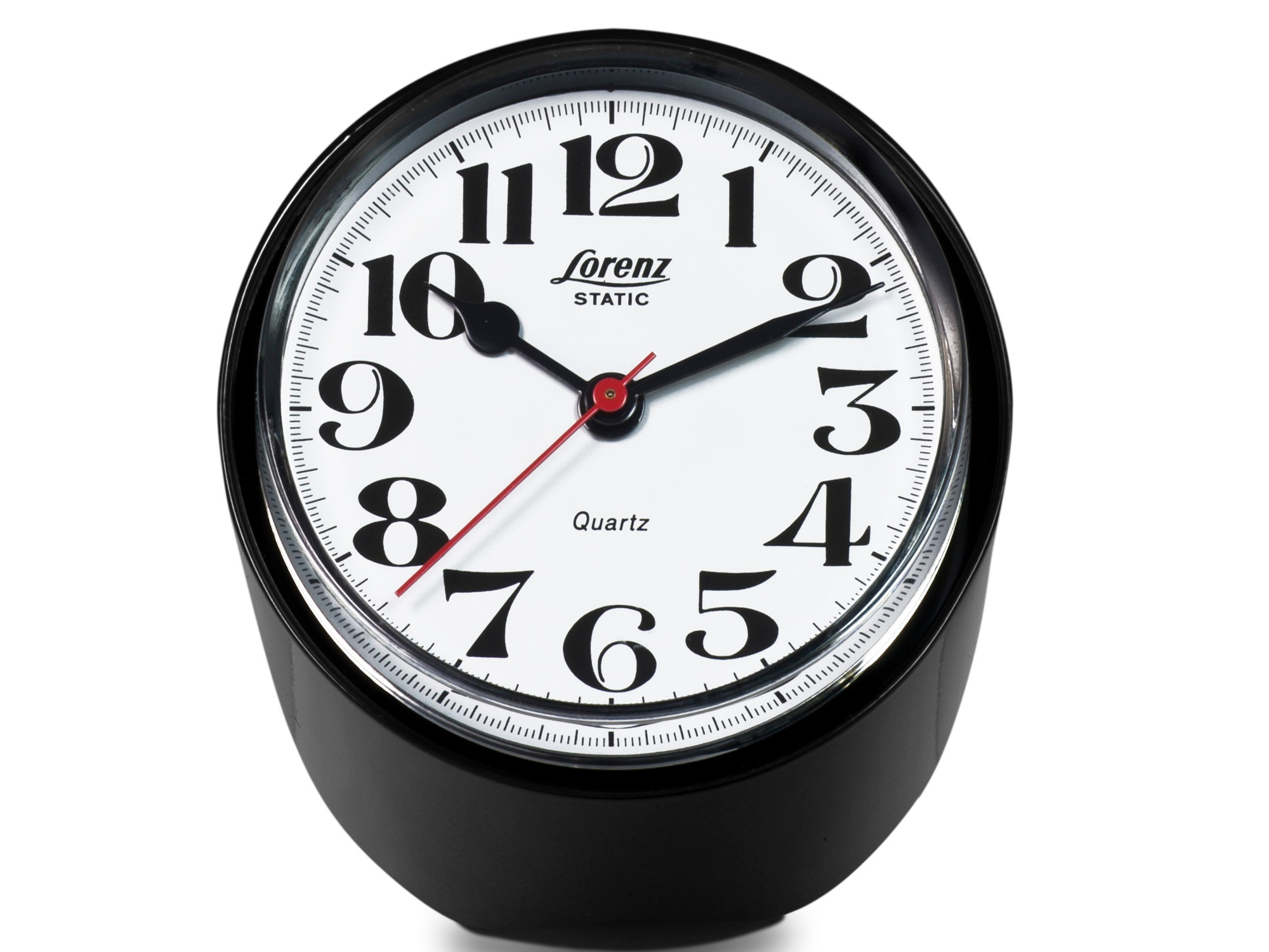 STATIC | Steel clock By Lorenz design Richard Sapper