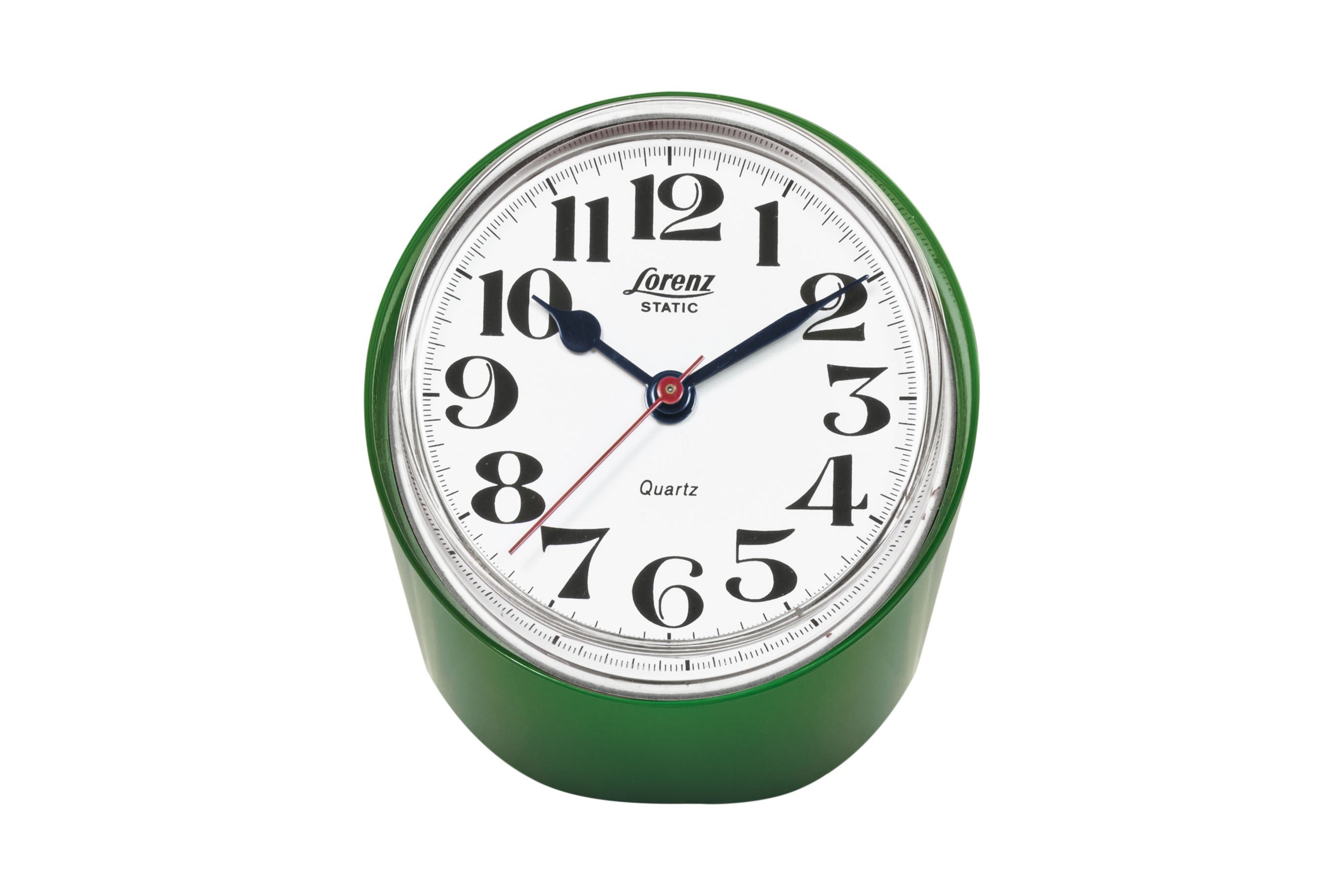 STATIC | Steel clock Laquered steel table clock By Lorenz | design ...