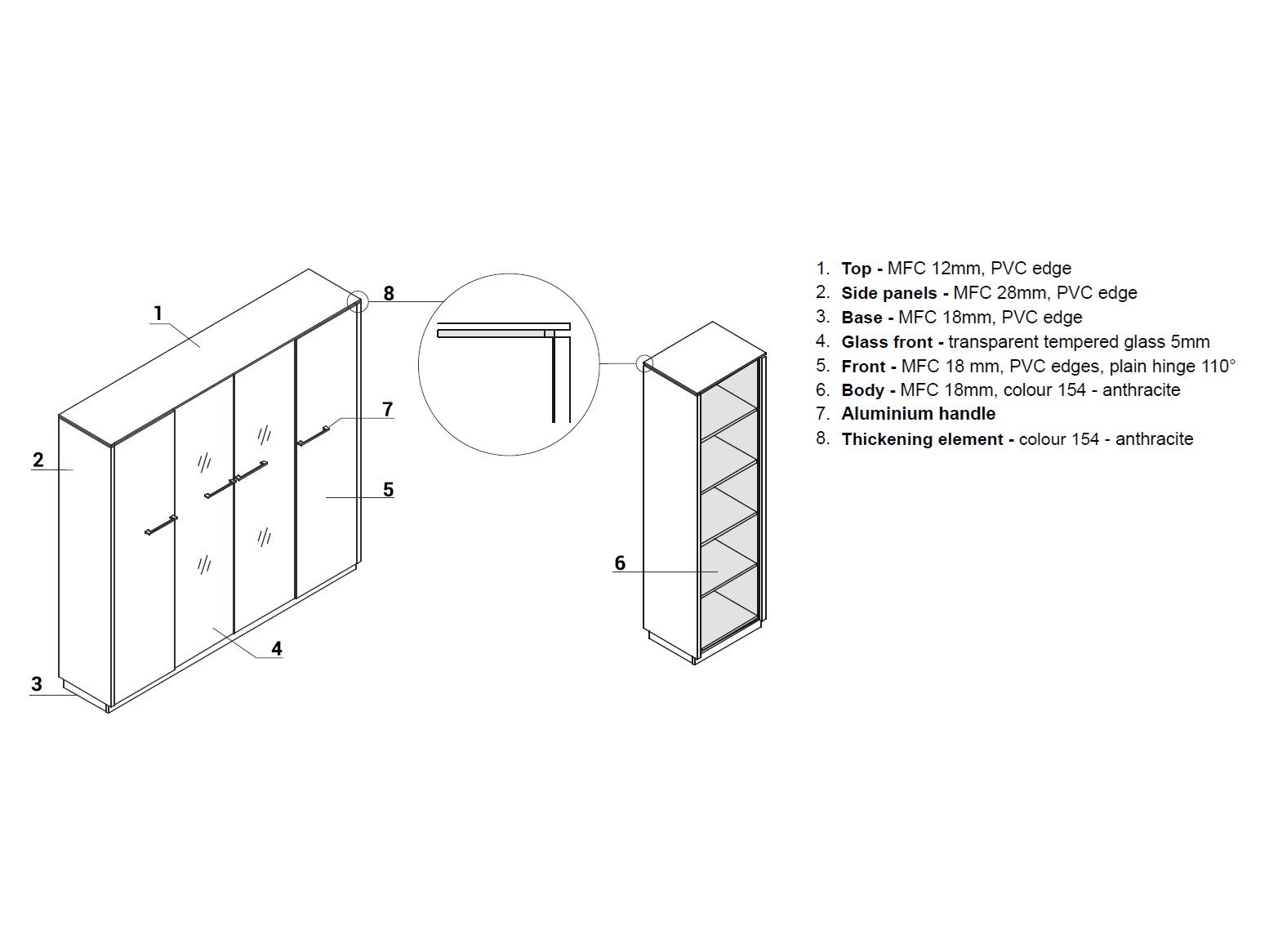 STATUS | Office storage unit By MDD