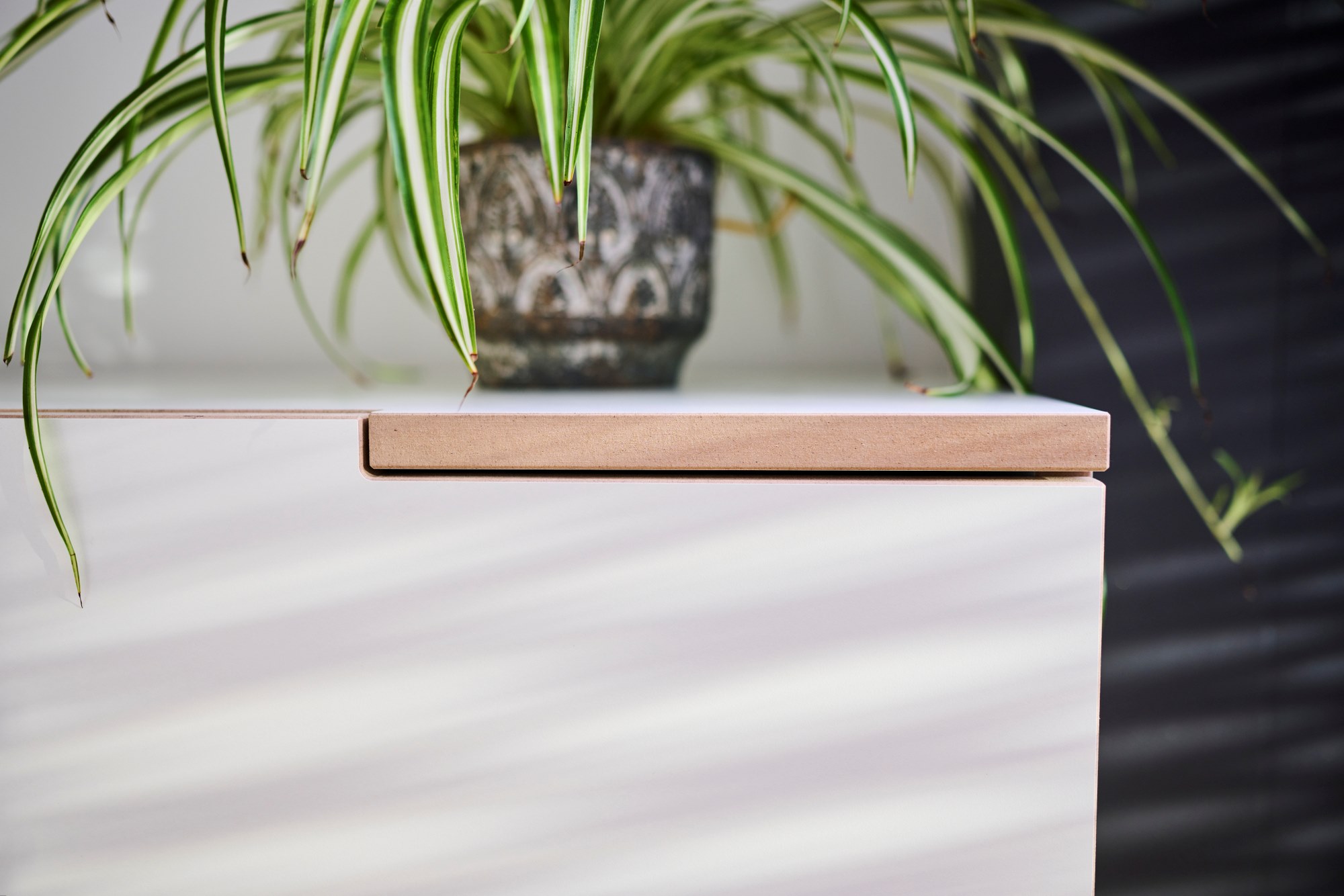 STAU | Highboard Modular MDF highboard with doors By Tojo Möbel