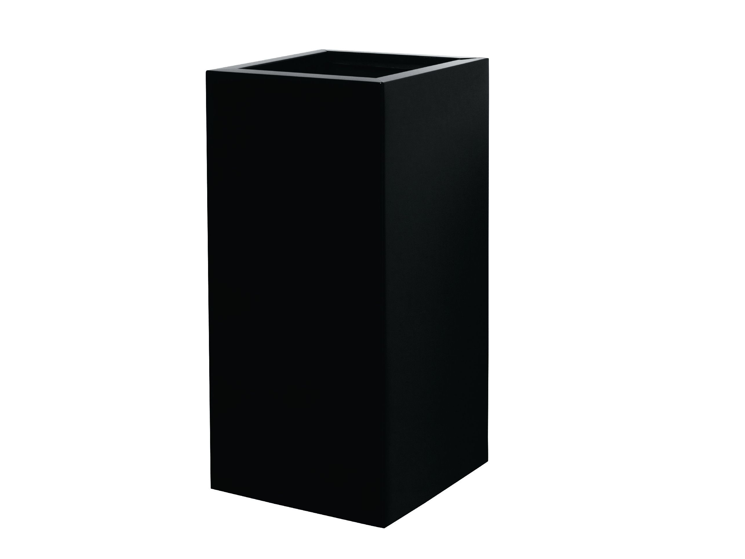 STEEL PLUS | High plant pot High square stainless steel plant pot with ...