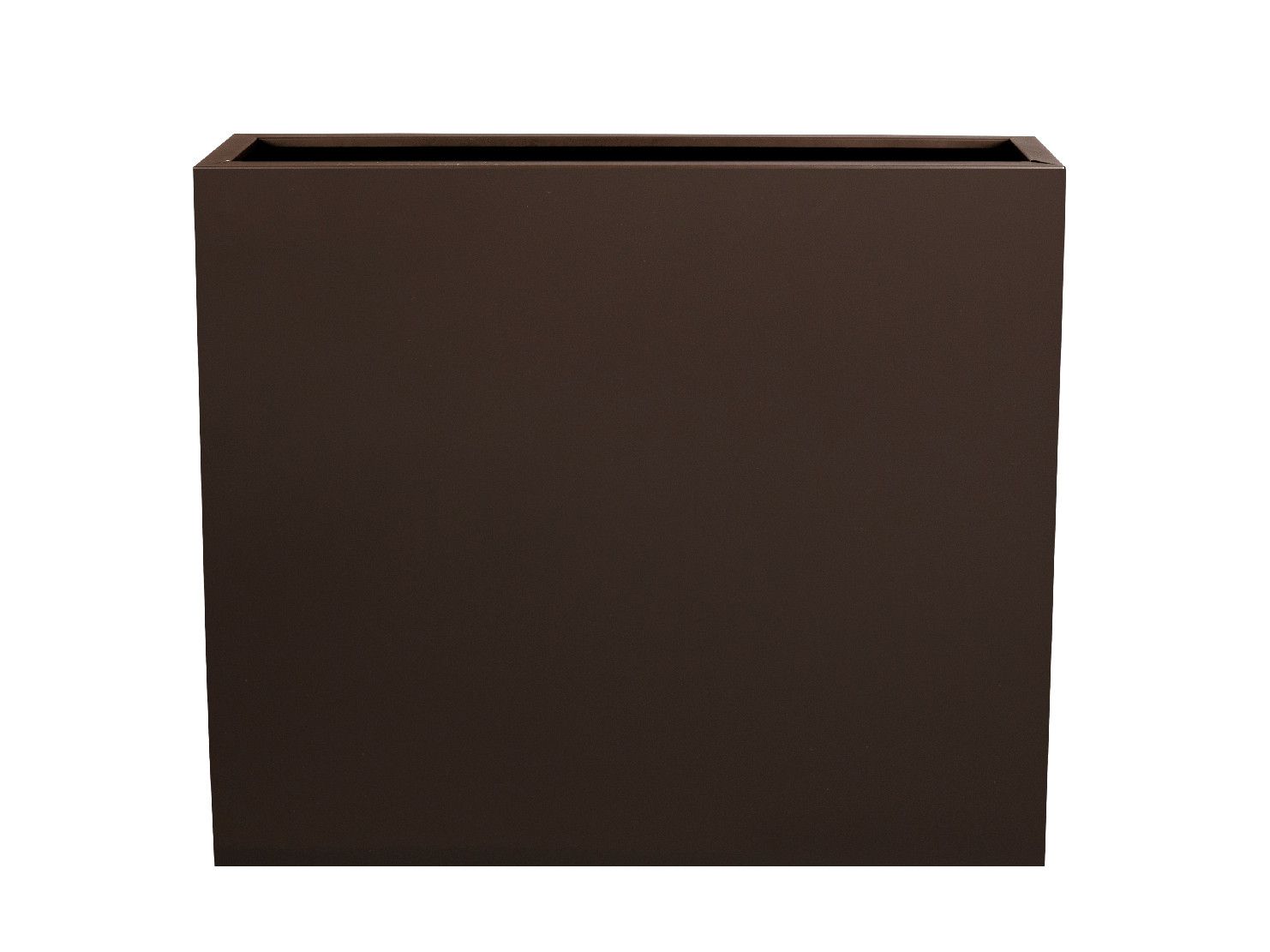 STEEL PLUS | Plant pot with automatic watering High rectangular ...