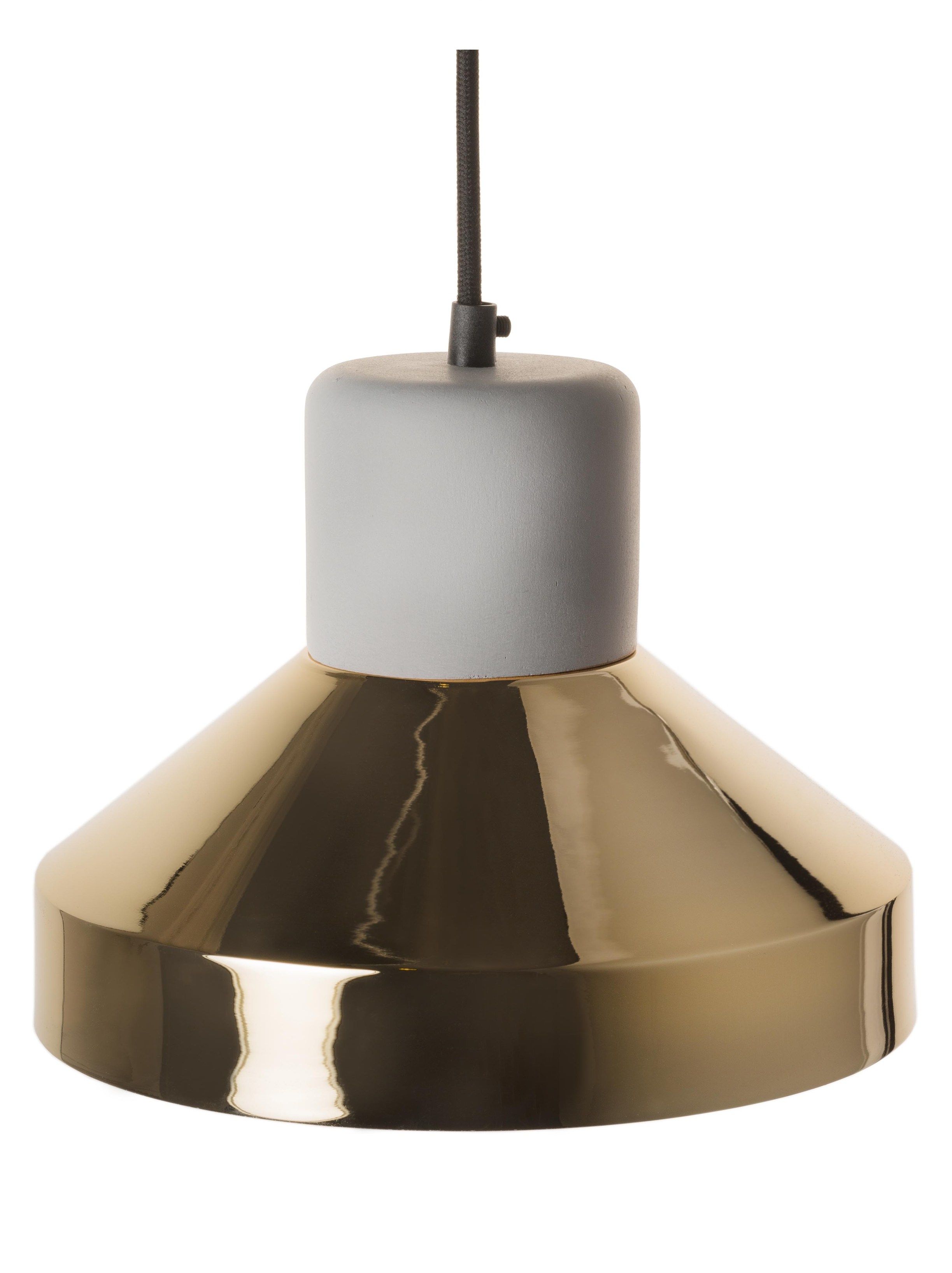 Direct light pendant lamp STEEL WOOD LAMP 240 LUXE By Specimen Editions ...