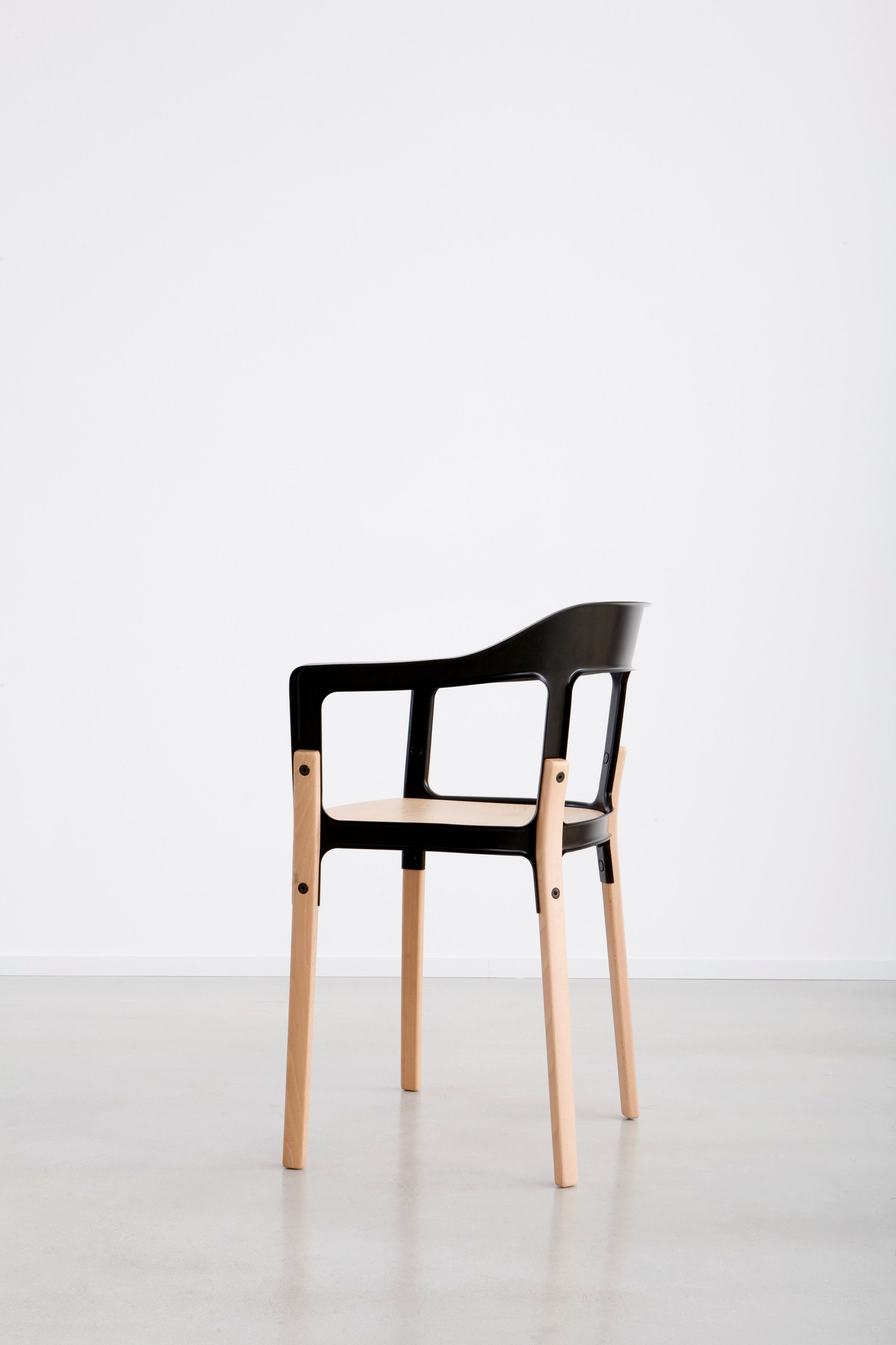 STEELWOOD | Sedia By Magis design Ronan & Erwan Bouroullec