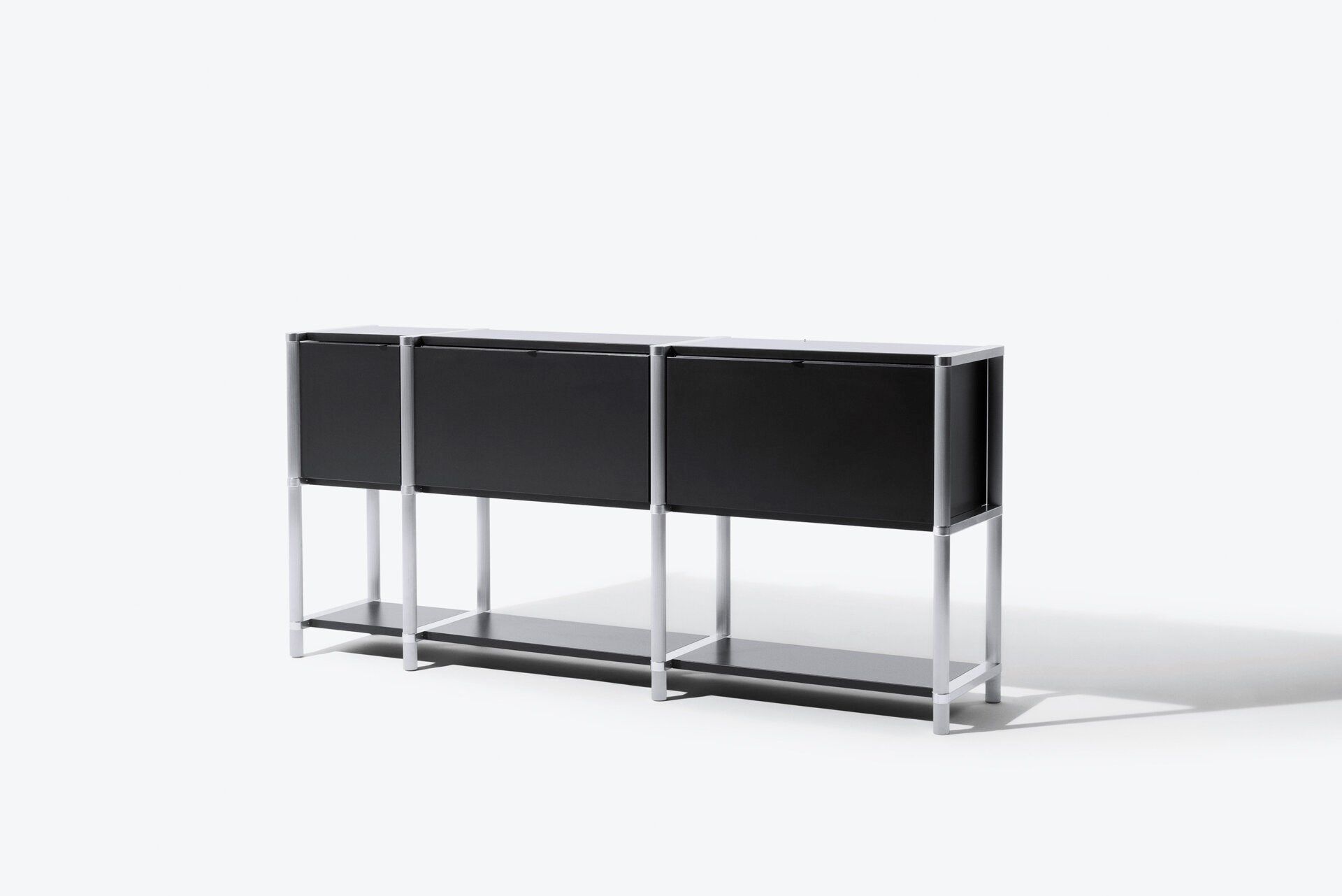STEM | Metal office shelving By Manerba design Philippe Nigro