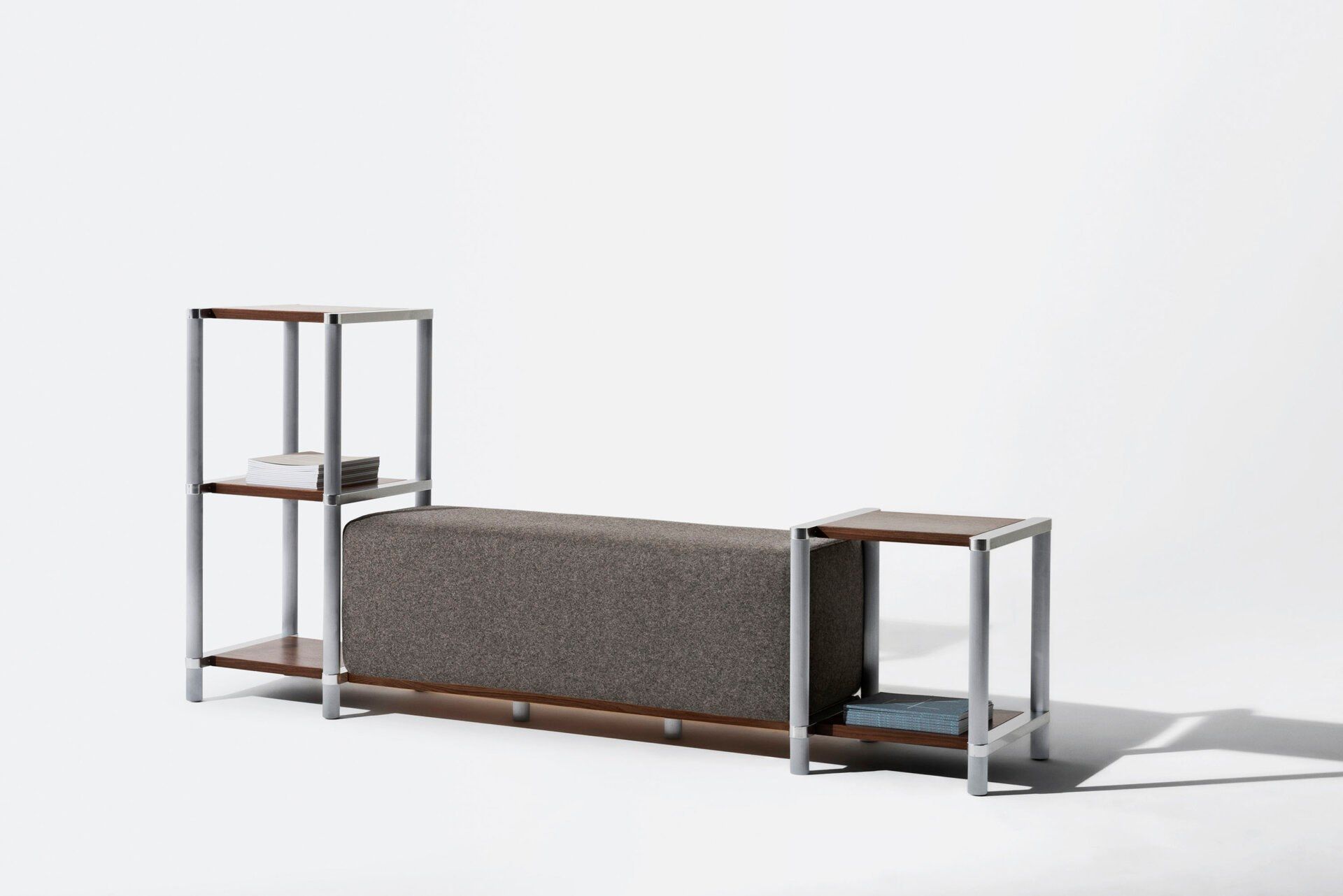 STEM | Metal office shelving By Manerba design Philippe Nigro