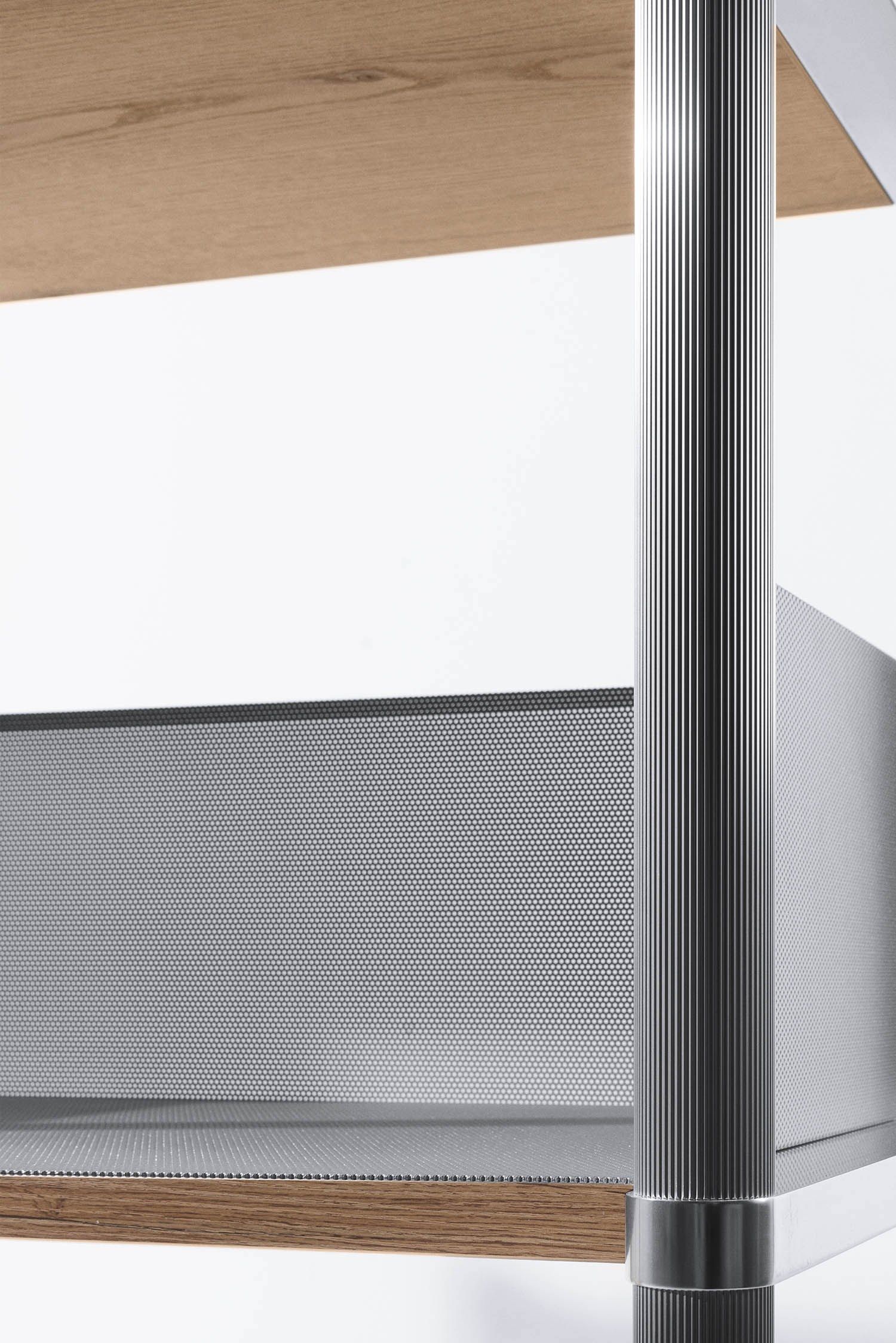 STEM | Metal office shelving By Manerba design Philippe Nigro