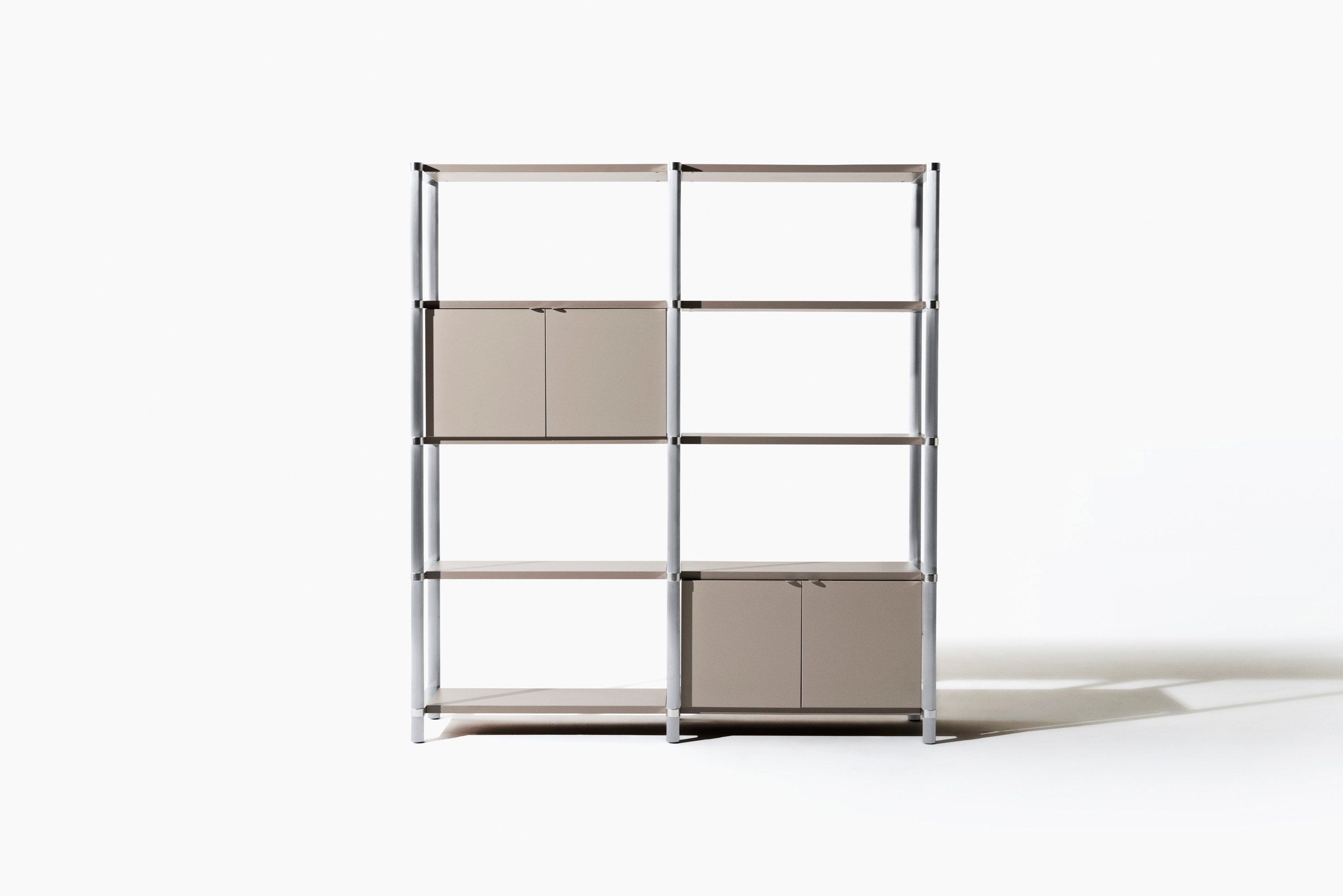 STEM | Metal office shelving By Manerba design Philippe Nigro