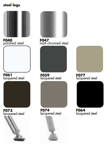 STEP Upholstered leather or fabric chair with armrests By Tonon ...