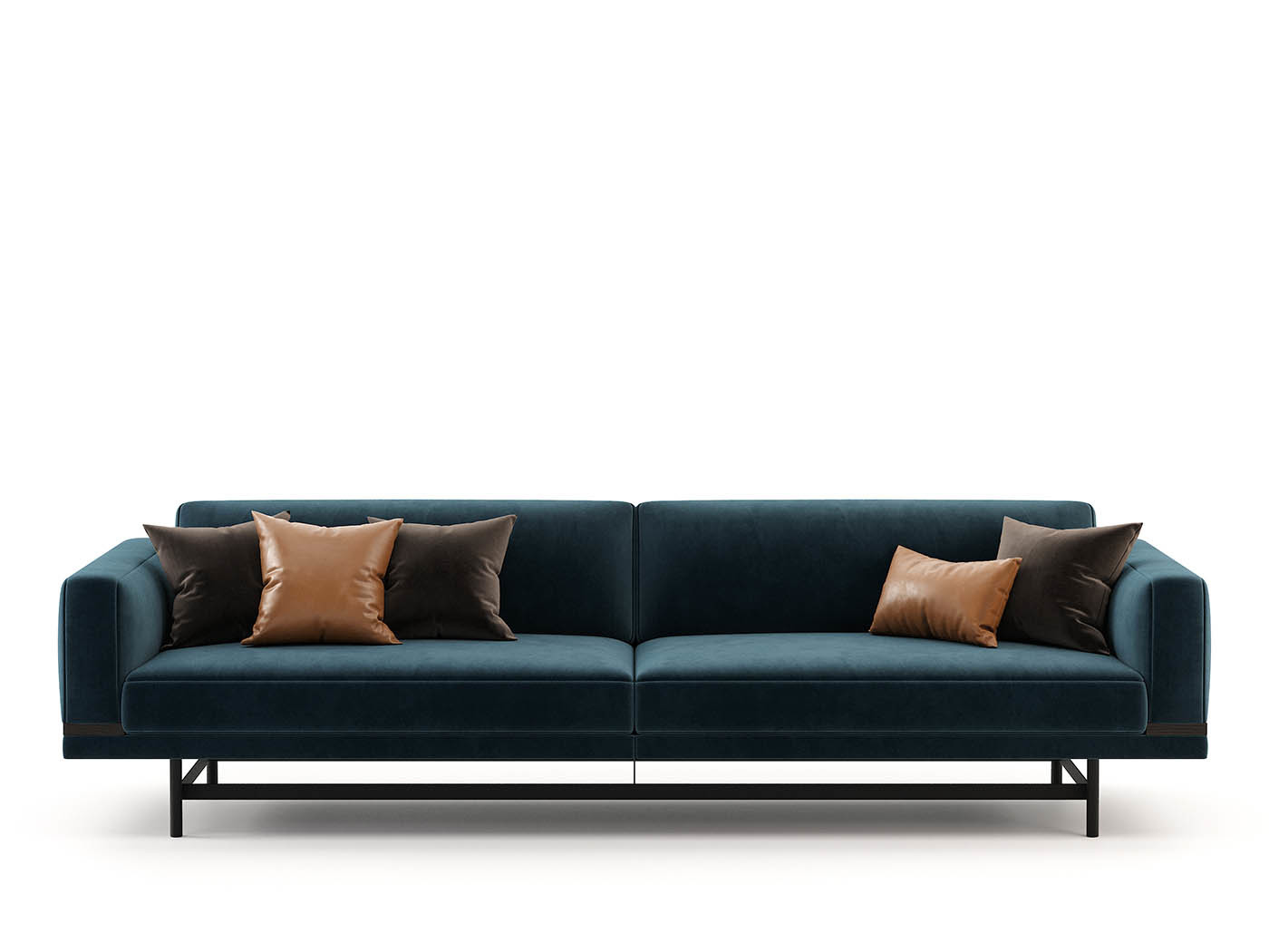 STEWART 3 seater velvet sofa By Laskasas