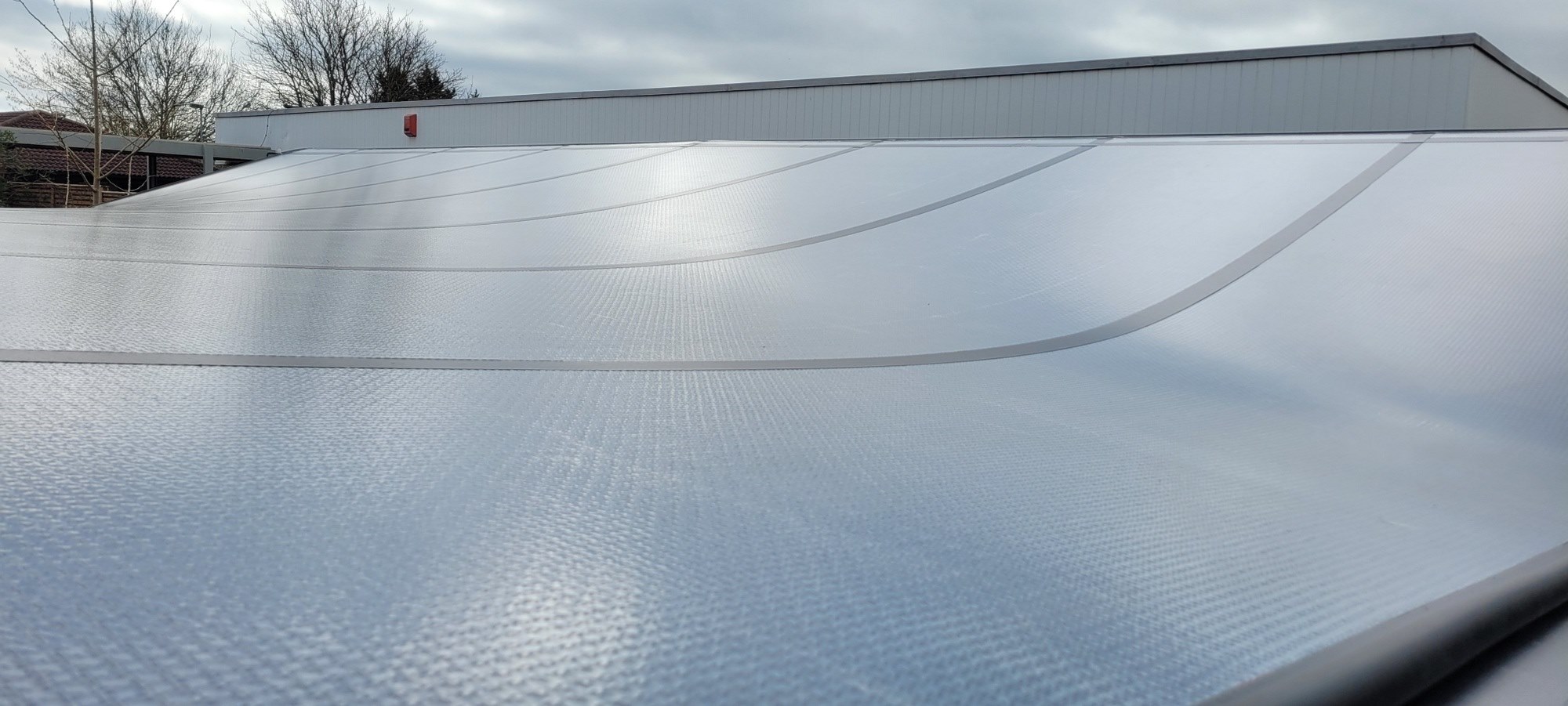 STFE Flexible roofing membrane By SERGE FERRARI
