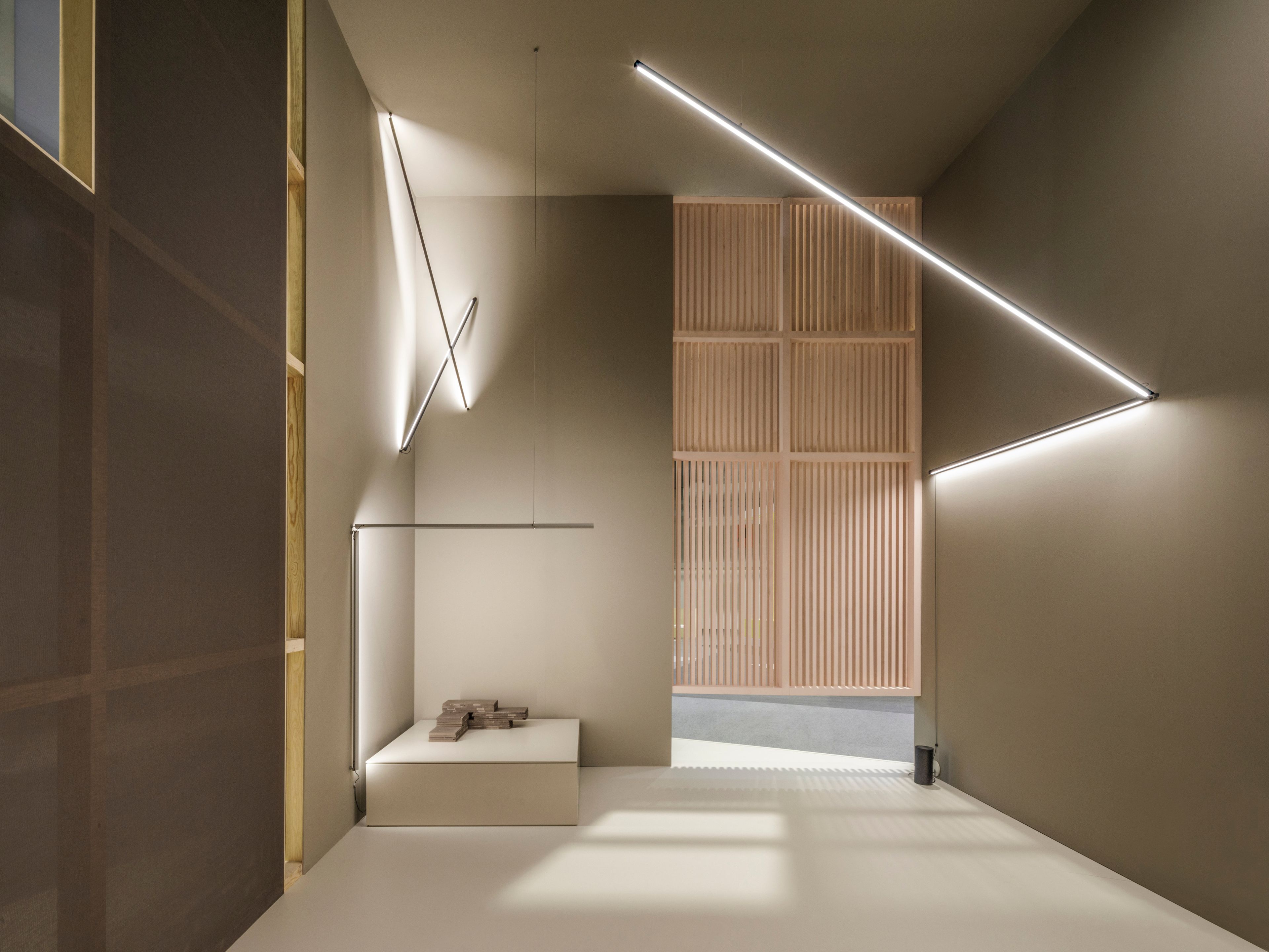 STICKS Linear lighting profile By Vibia | design Arik Levy
