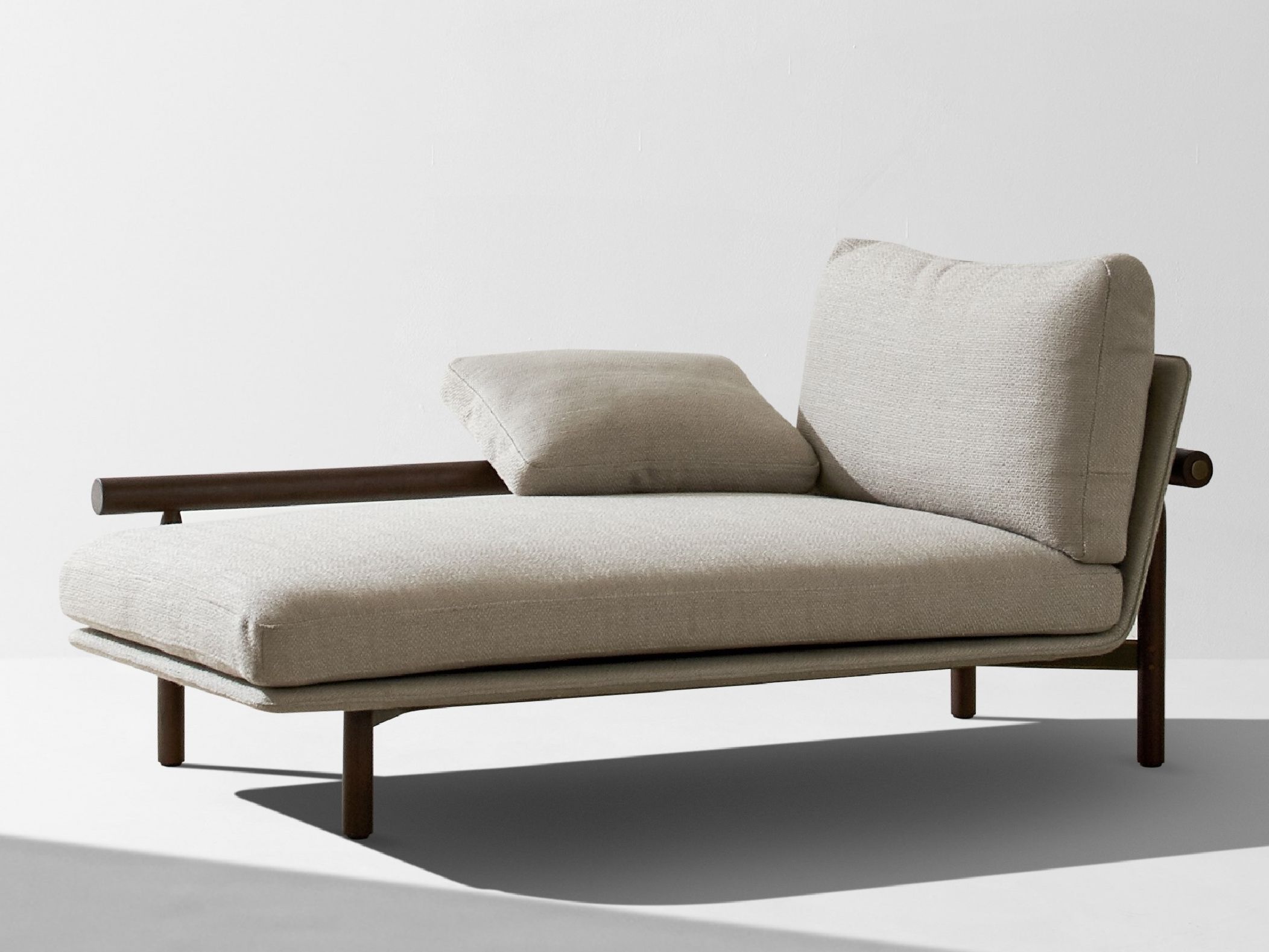 STILT Upholstered fabric day bed By District Eight