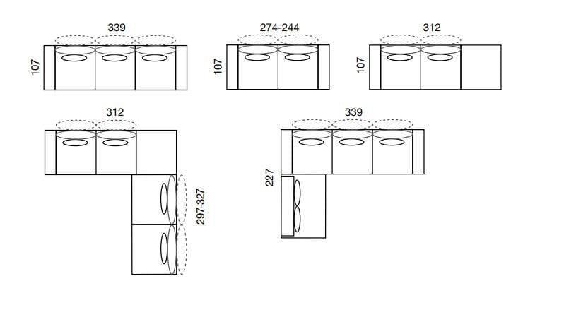 STING | Divano in pelle By Gobbo Salotti design Alessandro Gobbo