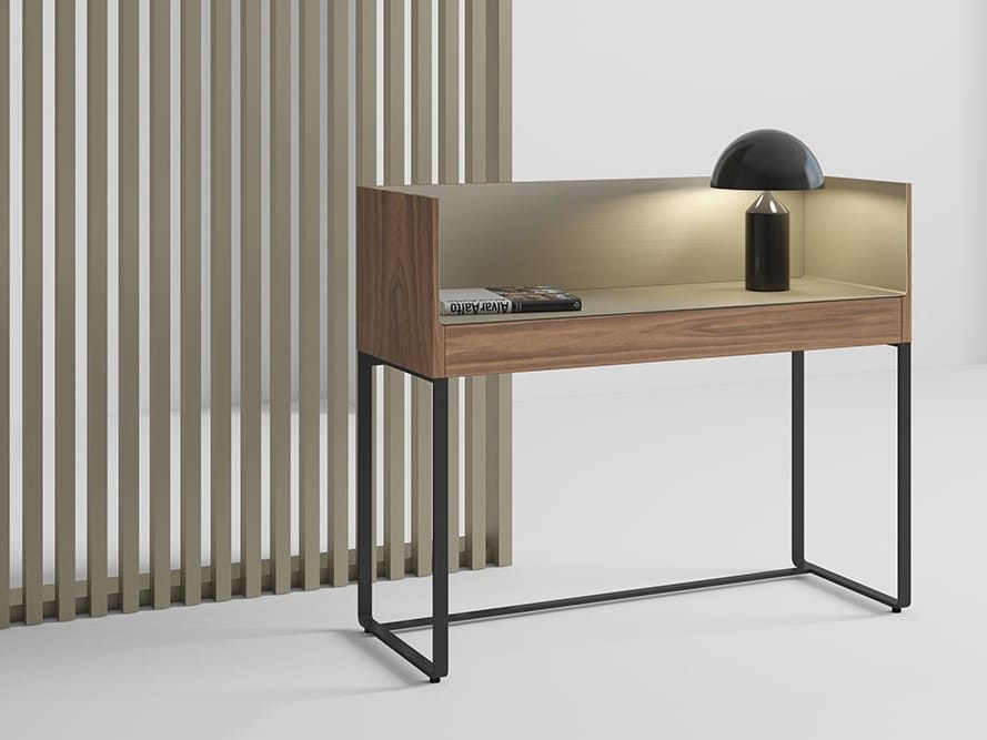 STOCKHOLM Sekretär aus Holz mit Schubladen By Punt | design Mario Ruiz