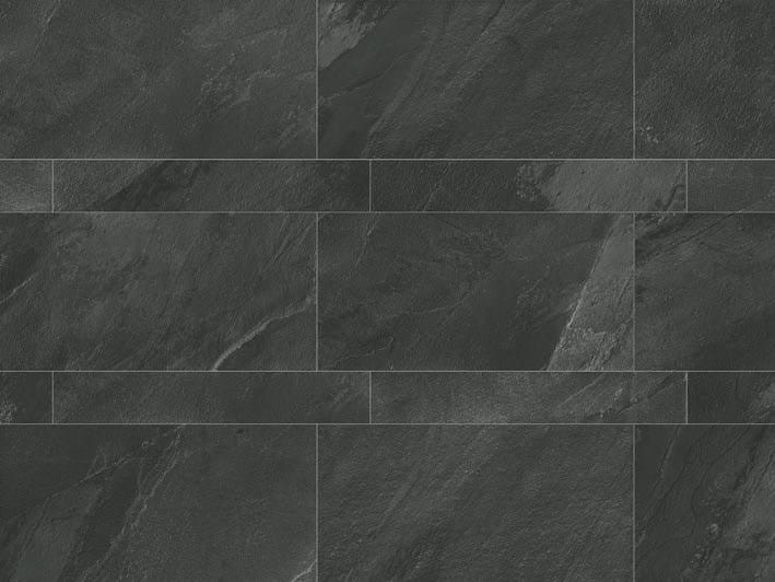 Full-body porcelain stoneware wall tiles / flooring STONE PLAN LAVAGNA ...