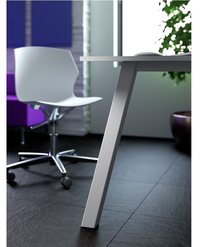 Sectional rectangular workstation desk STONE WORKSTATION By Mascagni