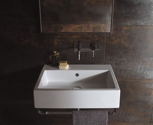 STONE | Lavabo in ceramica Collezione Stone By Ceramica Globo