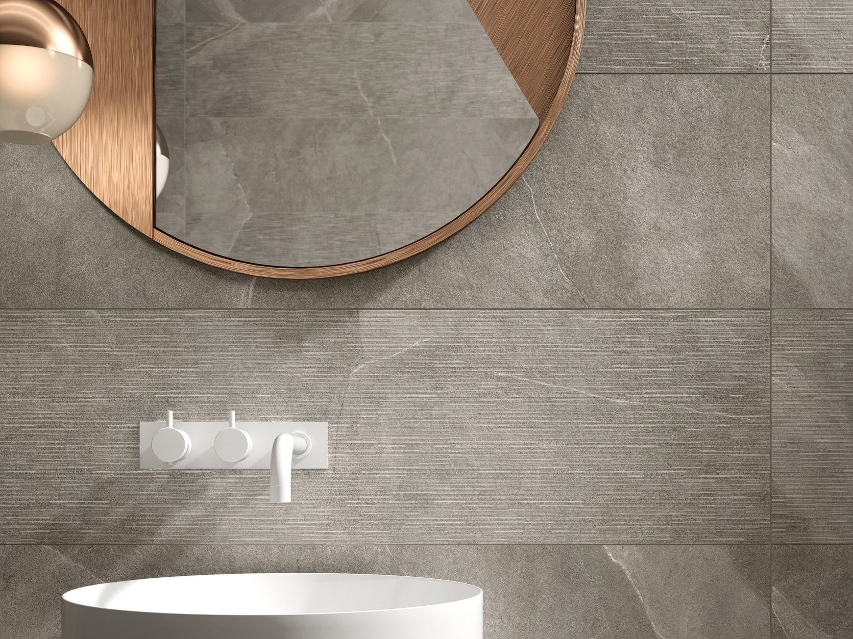 Porcelain stoneware wall/floor tiles STORM By Ariana Ceramica