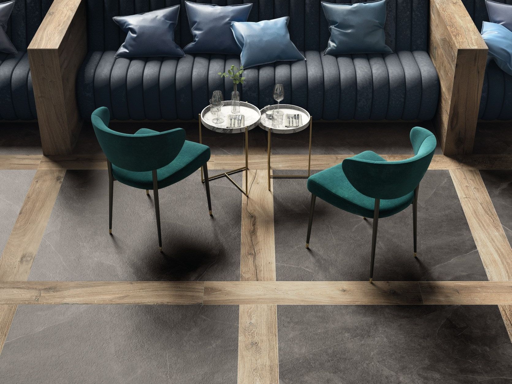 Porcelain stoneware wall/floor tiles STORM By Ariana Ceramica