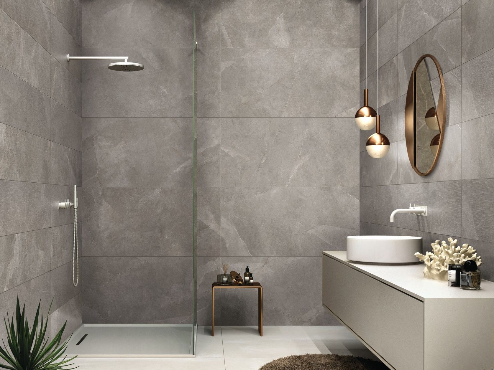 Porcelain stoneware wall/floor tiles STORM By Ariana Ceramica