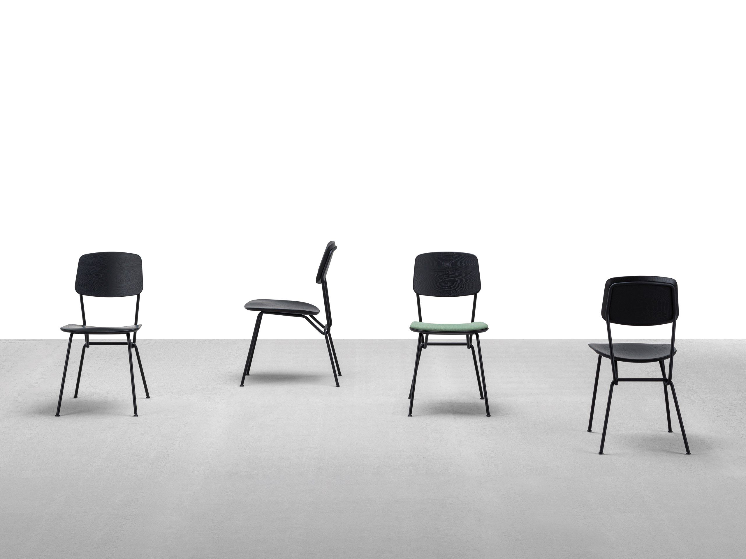 STRAIN | Chair with integrated cushion Strain Collection By prostoria ...