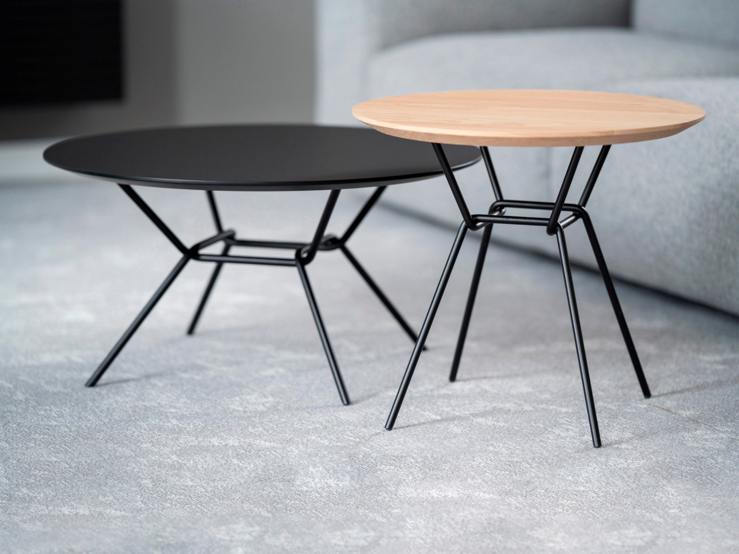 STRAIN Round coffee table By Prostoria | design Simon Morasi Piperčić