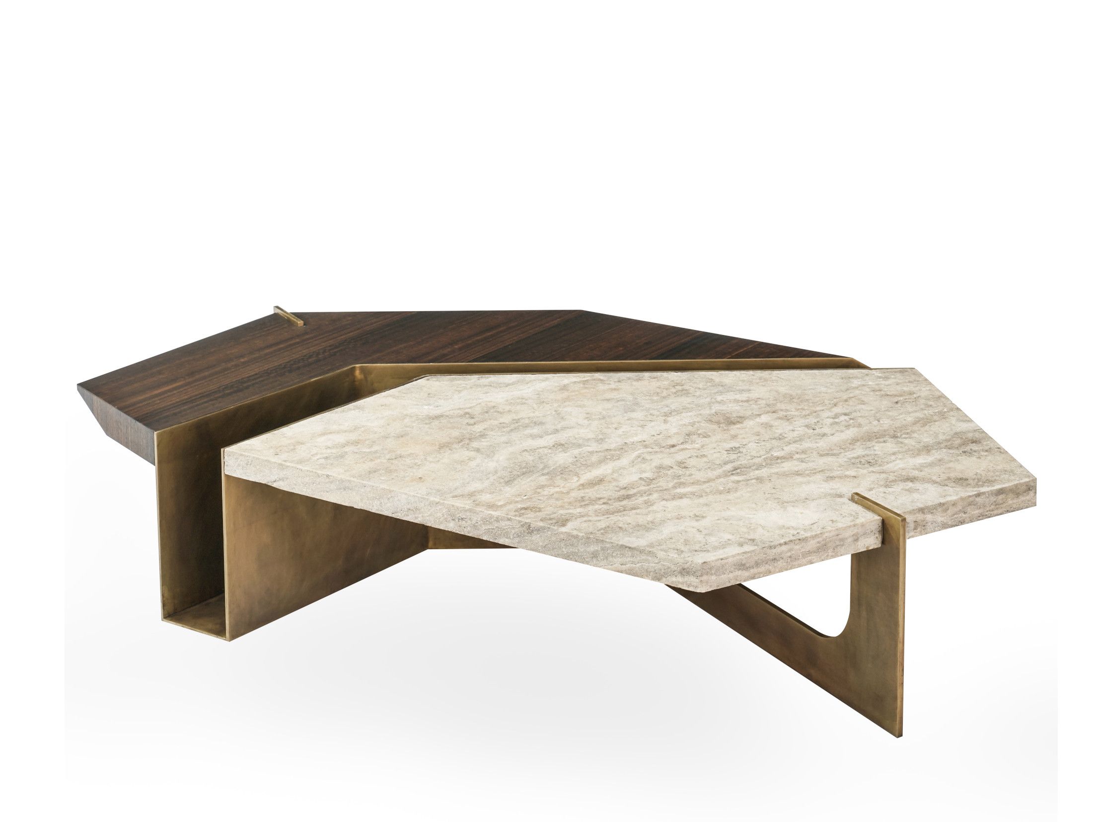 STRATOS Low coffee table By ENNE | design Maurizio Manzoni