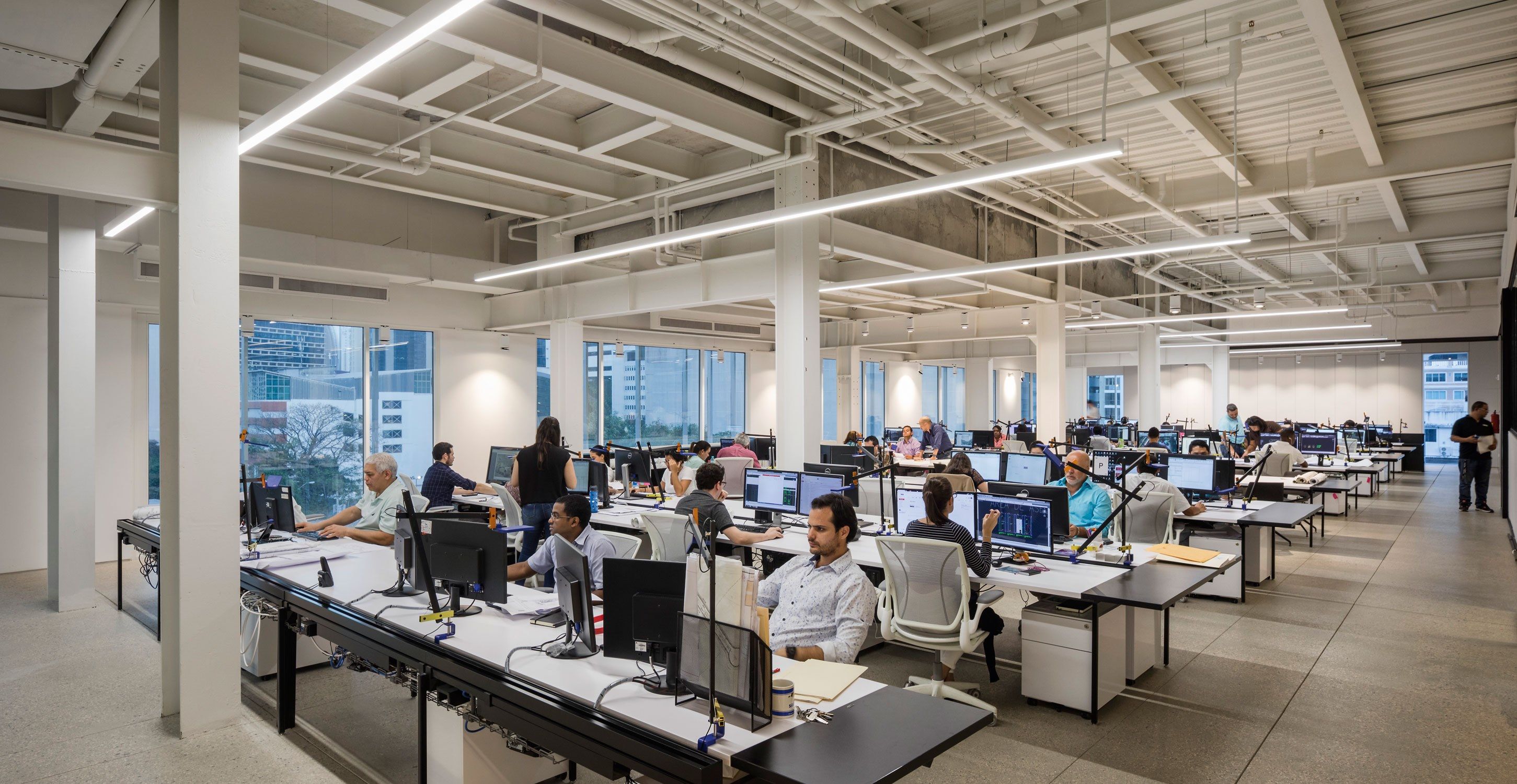 STREAMLINER 70S Aluminium linear lighting profile By Deltalight