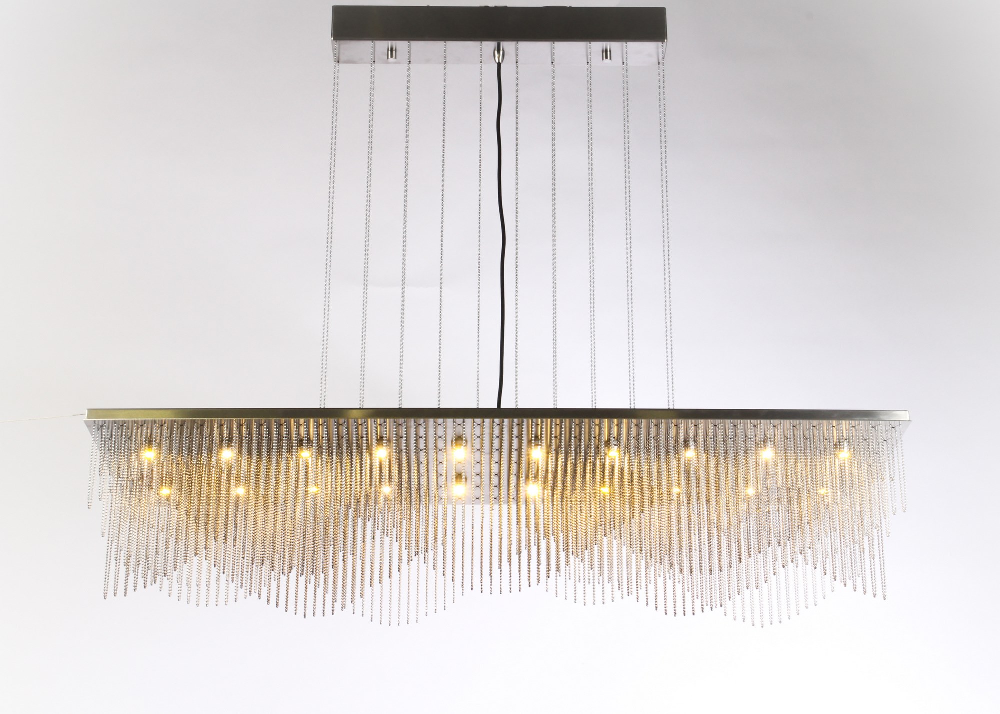 LED pendant lamp STREAMWAVE By Willowlamp design Adam Hoets