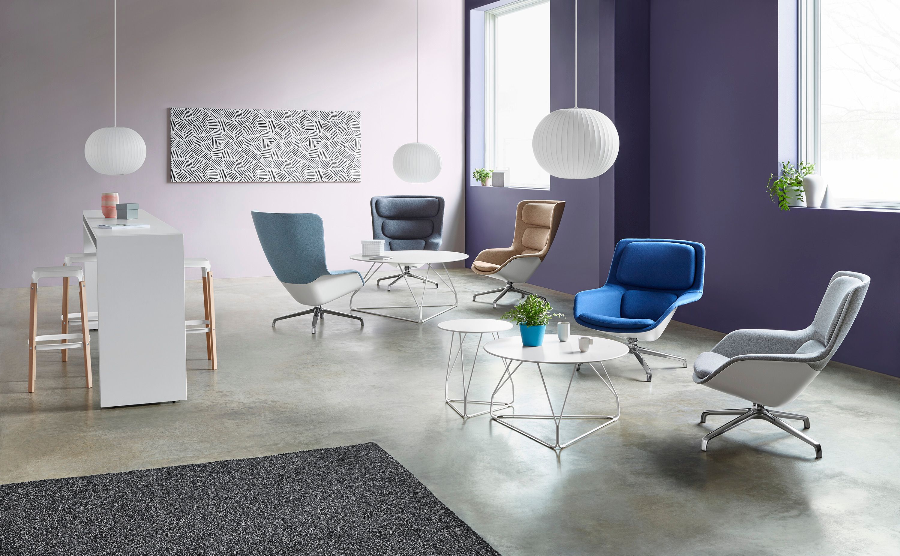 STRIAD | Poltrona girevole Collezione Striad By Herman Miller design ...